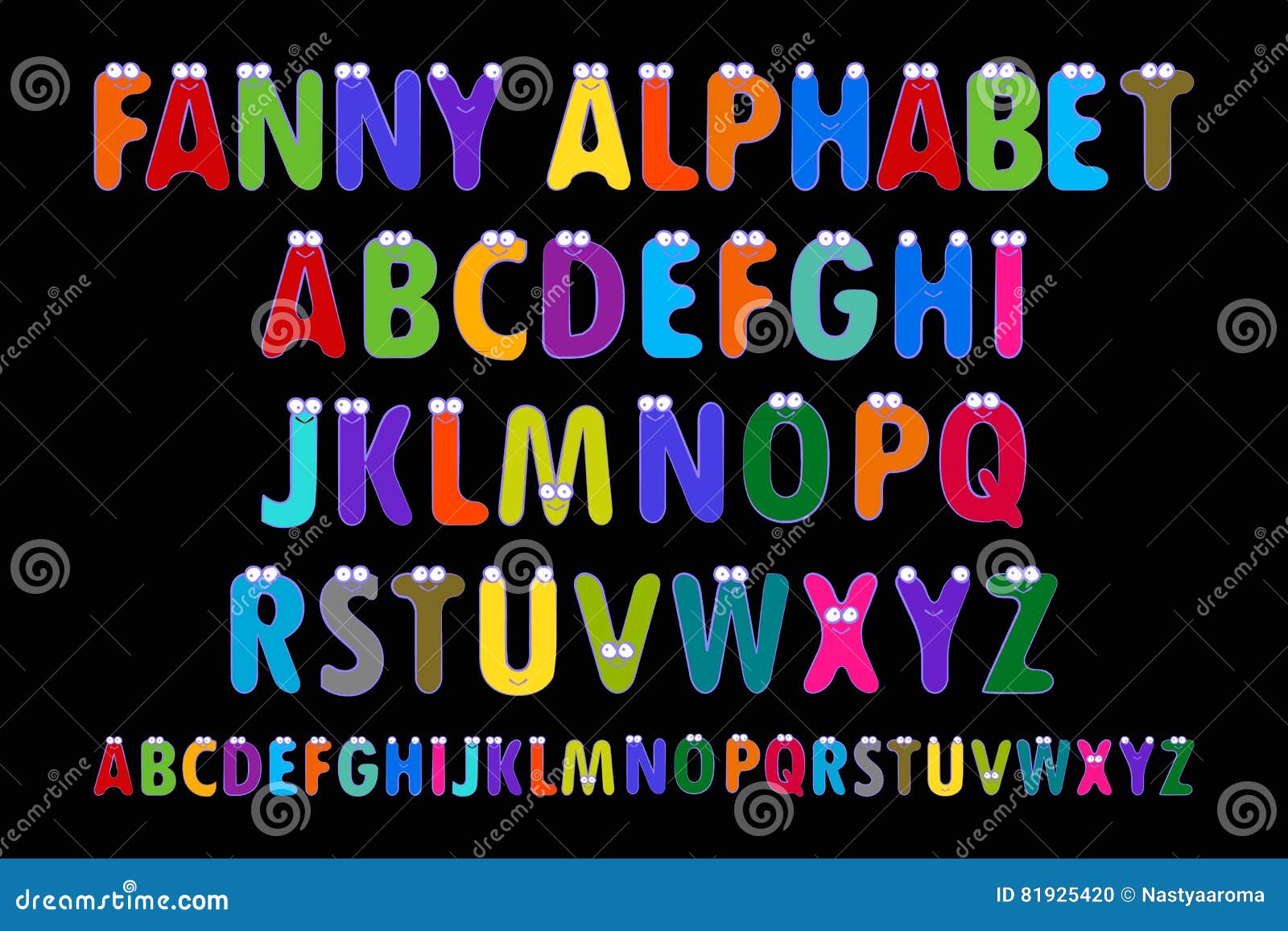 Buchstabe-Alphabet Für Kinderbildung Stock Abbildung - Illustration von ...