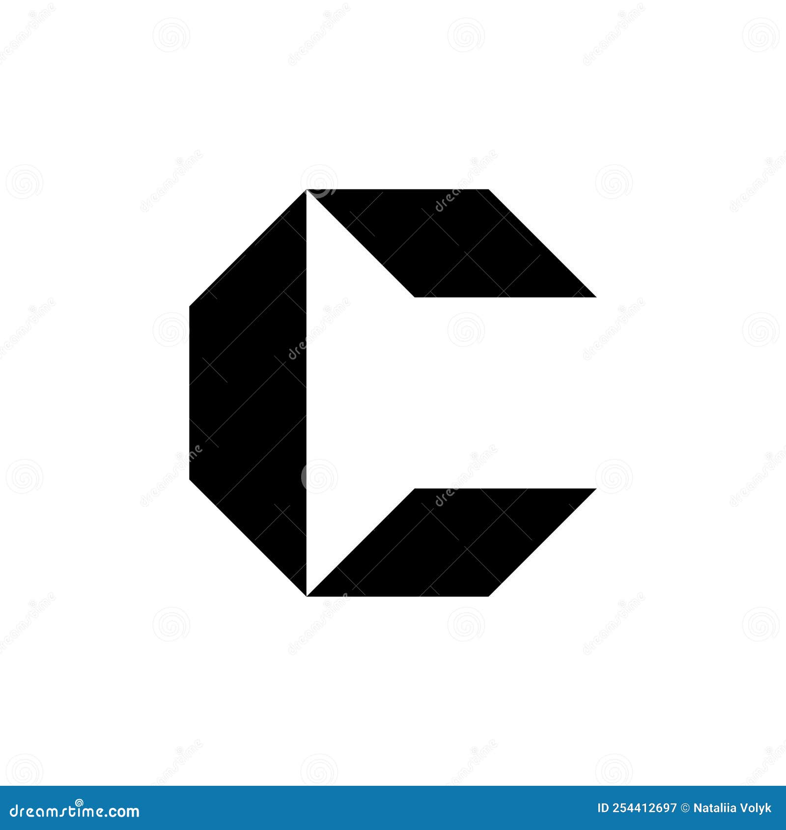 Buchstabe C-Logo Oder Symbol-Design Vektor Abbildung - Illustration von ...