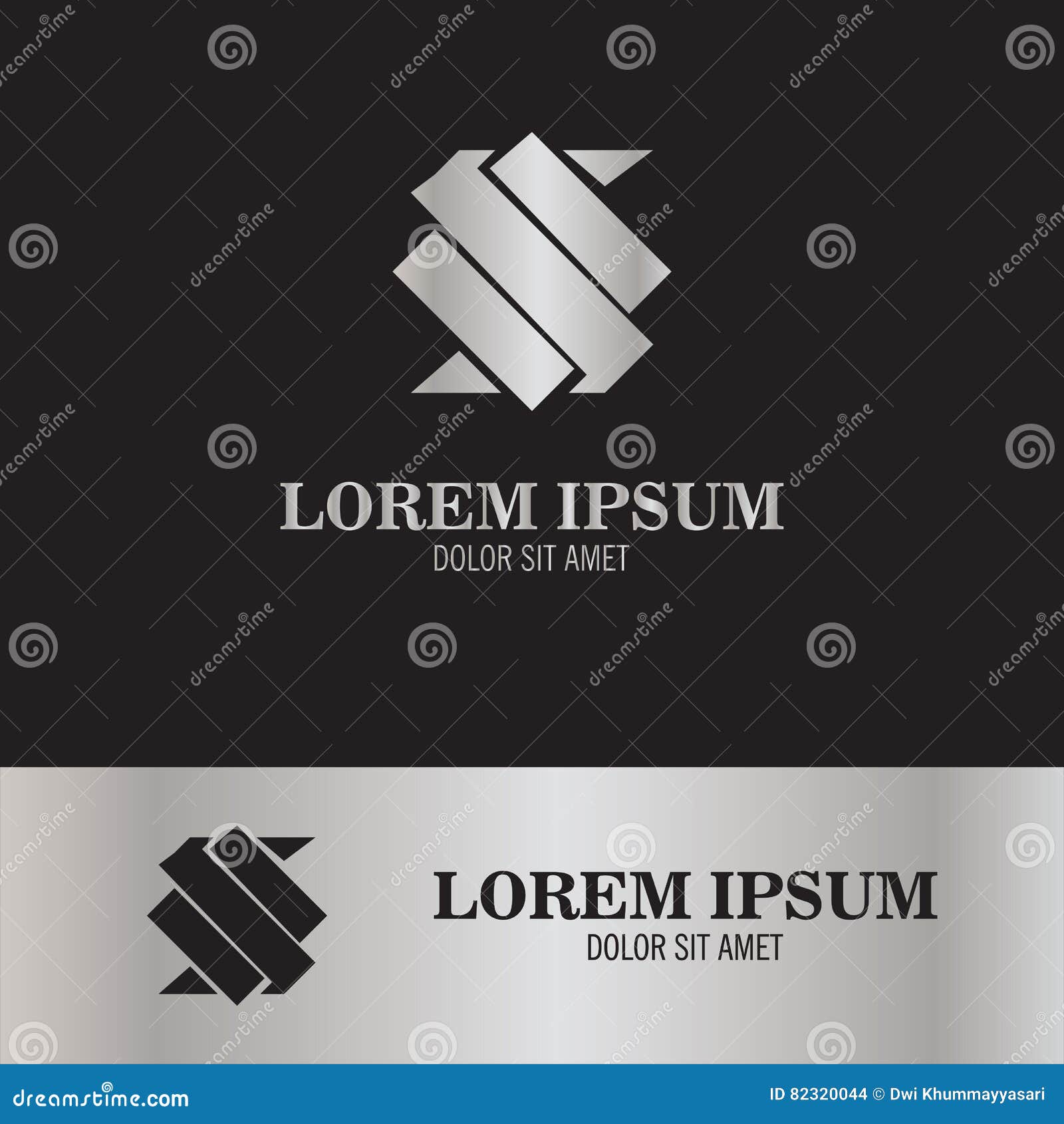 Buchstabe-S Block-Logo vektor abbildung. Illustration von element ...