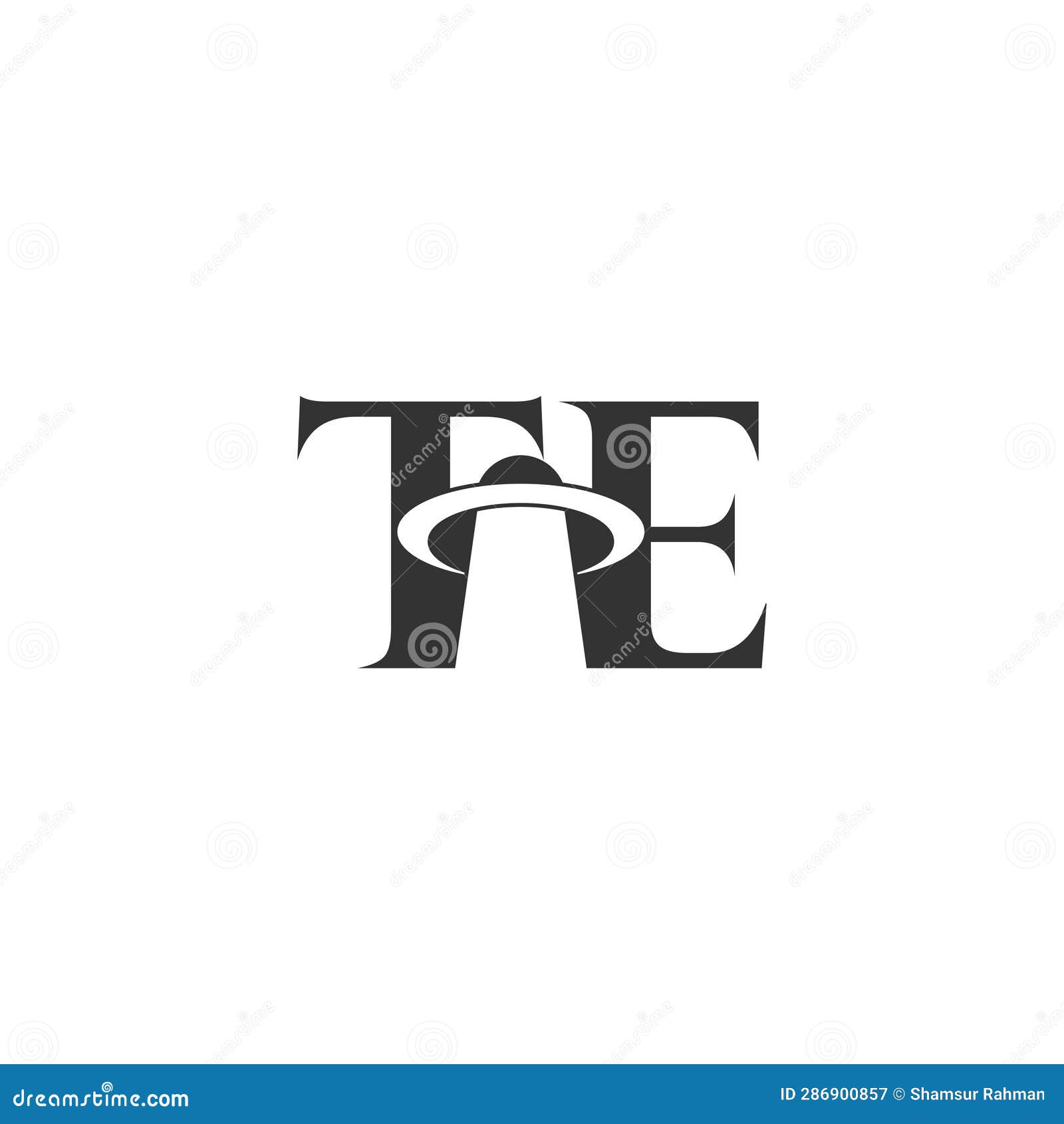 Buchstaben Logo et t und e vektor abbildung. Illustration von geschäft ...