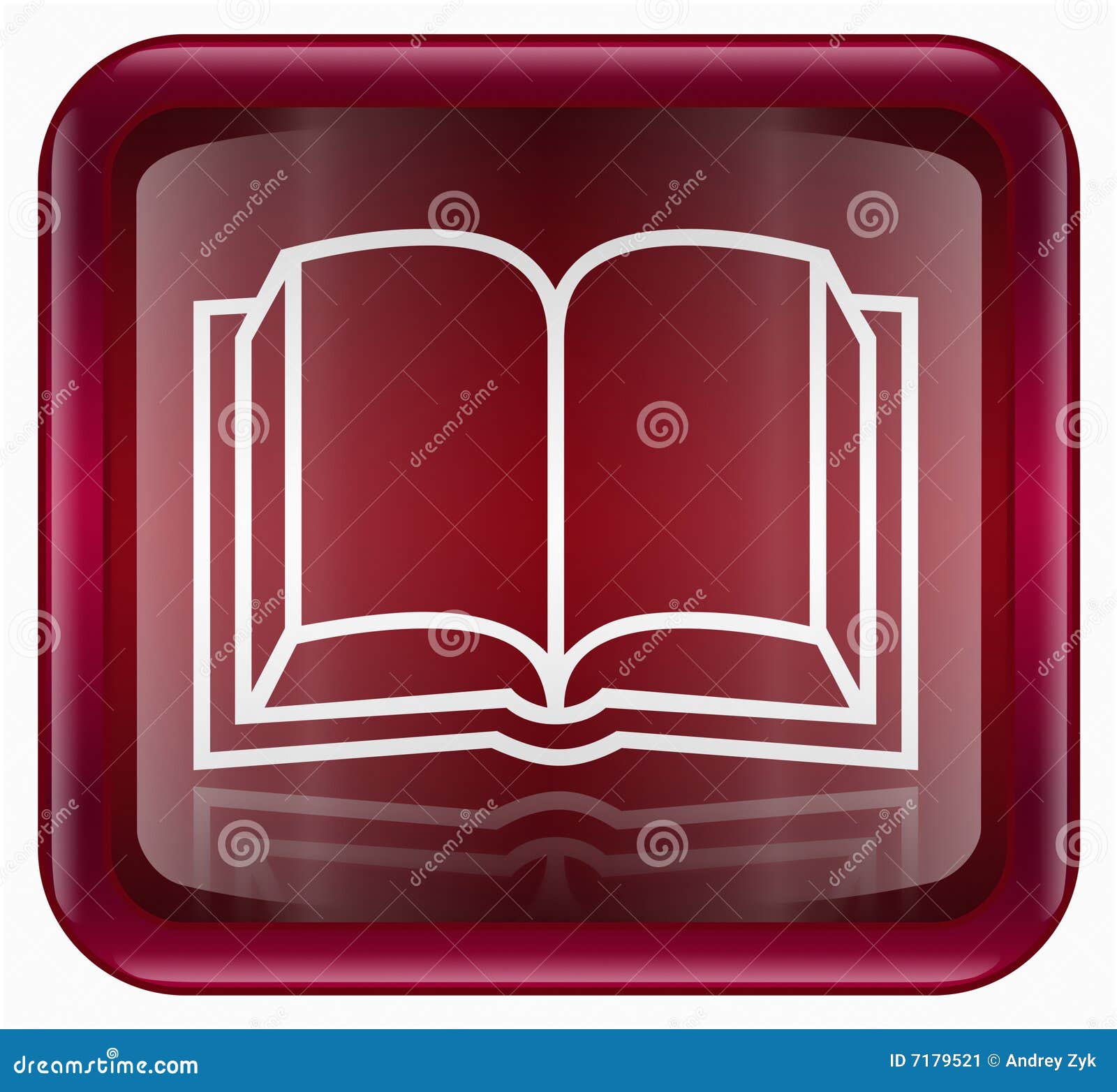 Buchsymbol vektor abbildung. Illustration von nachricht - 7179521