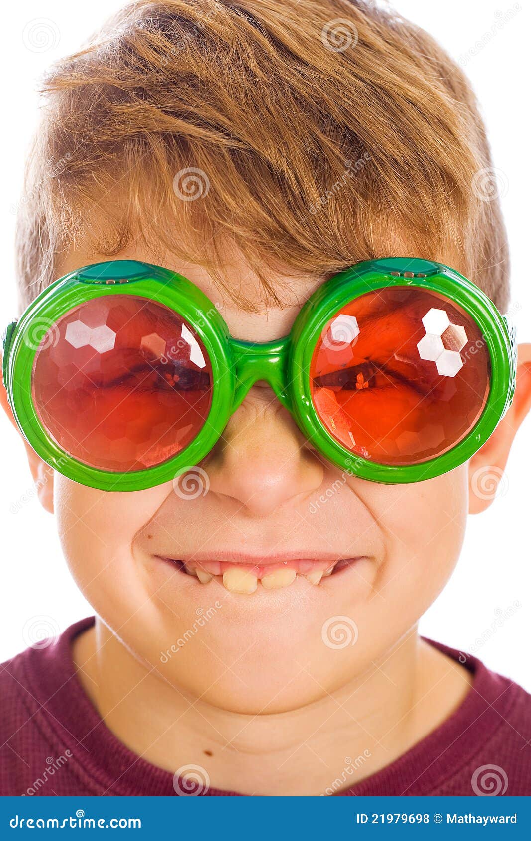 Buck Tooth Boy with Bug Glasses Stock Photo - Image of glasses, cute ...