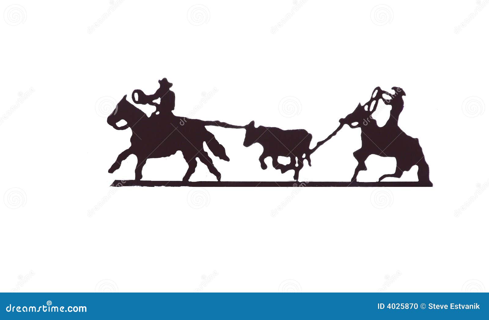 Buckaroos - Cowboys with Lariats Stock Photo - Image of animal, vaquero ...