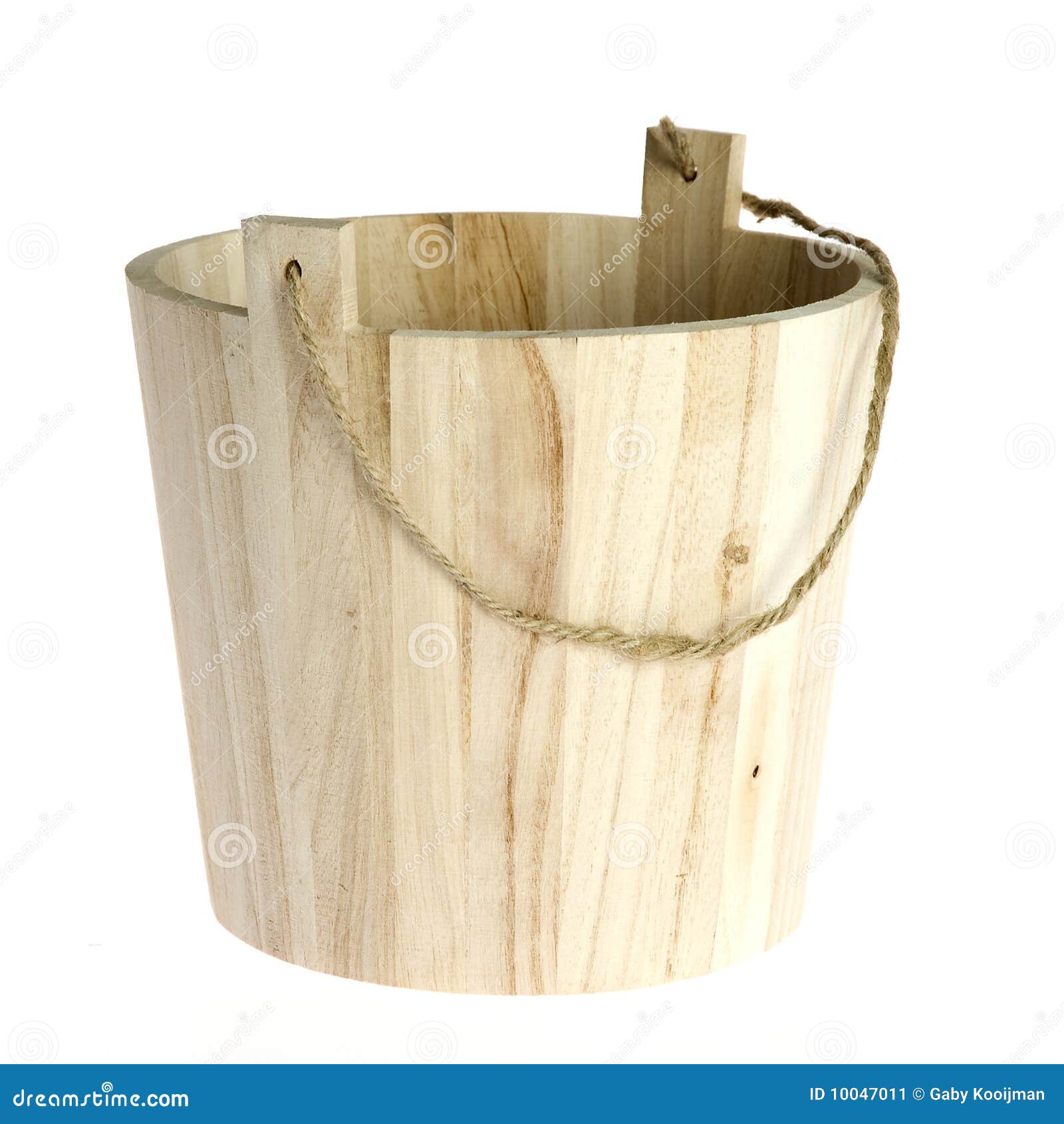 Bucket stock image. Image of basin, wood, handle, container - 10047011