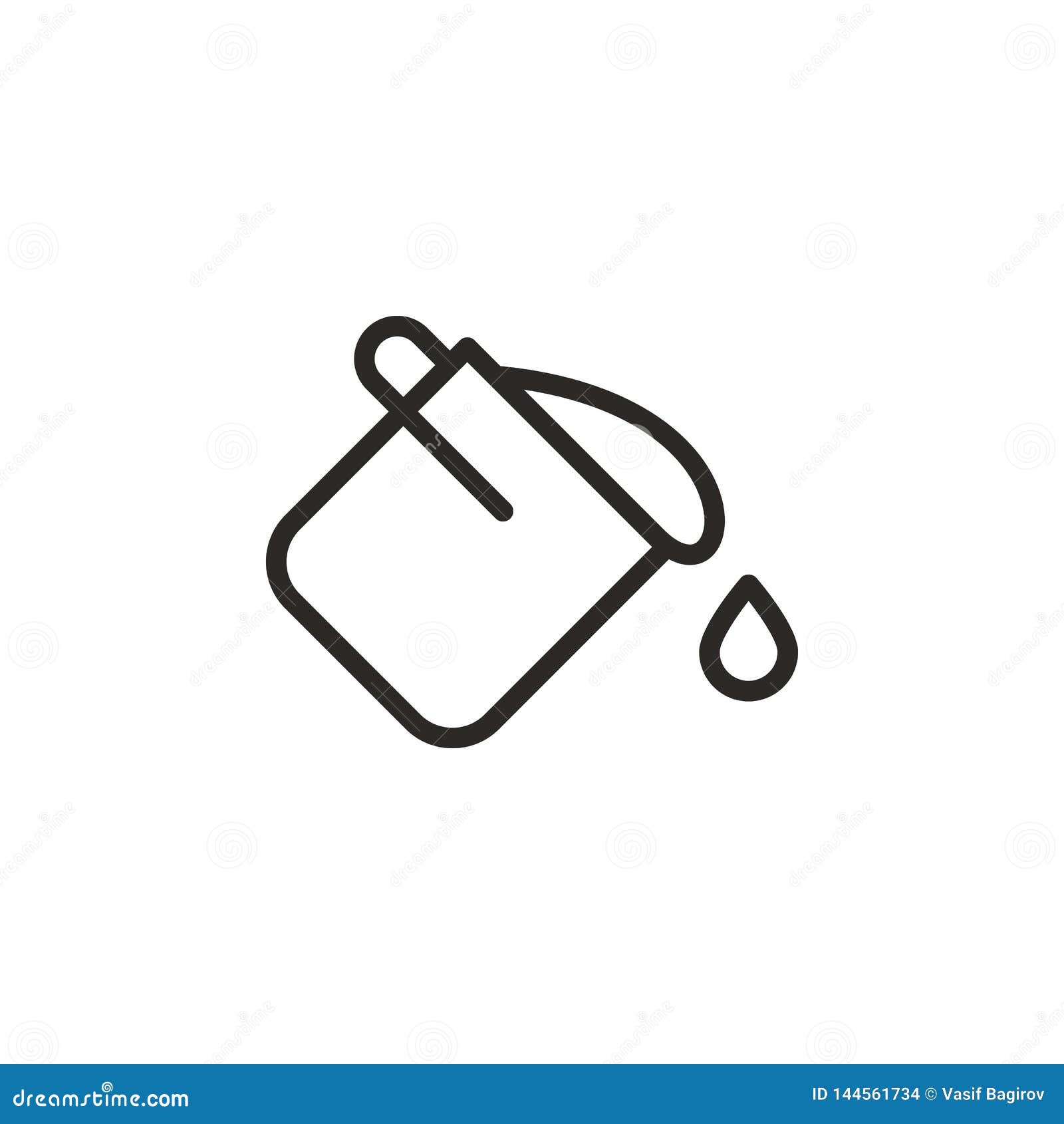 Bucket Color Fill Vector Icon Element Of Design Tool For Mobile Concept And Web Apps Vector