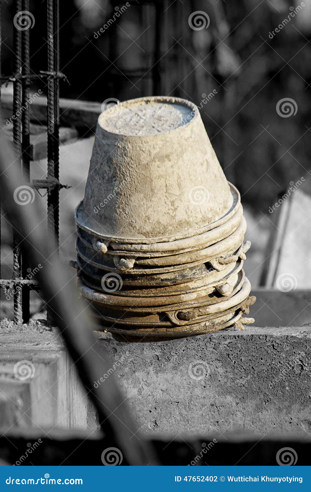 Bucket construction work stock photo. Image of bucket - 47652402