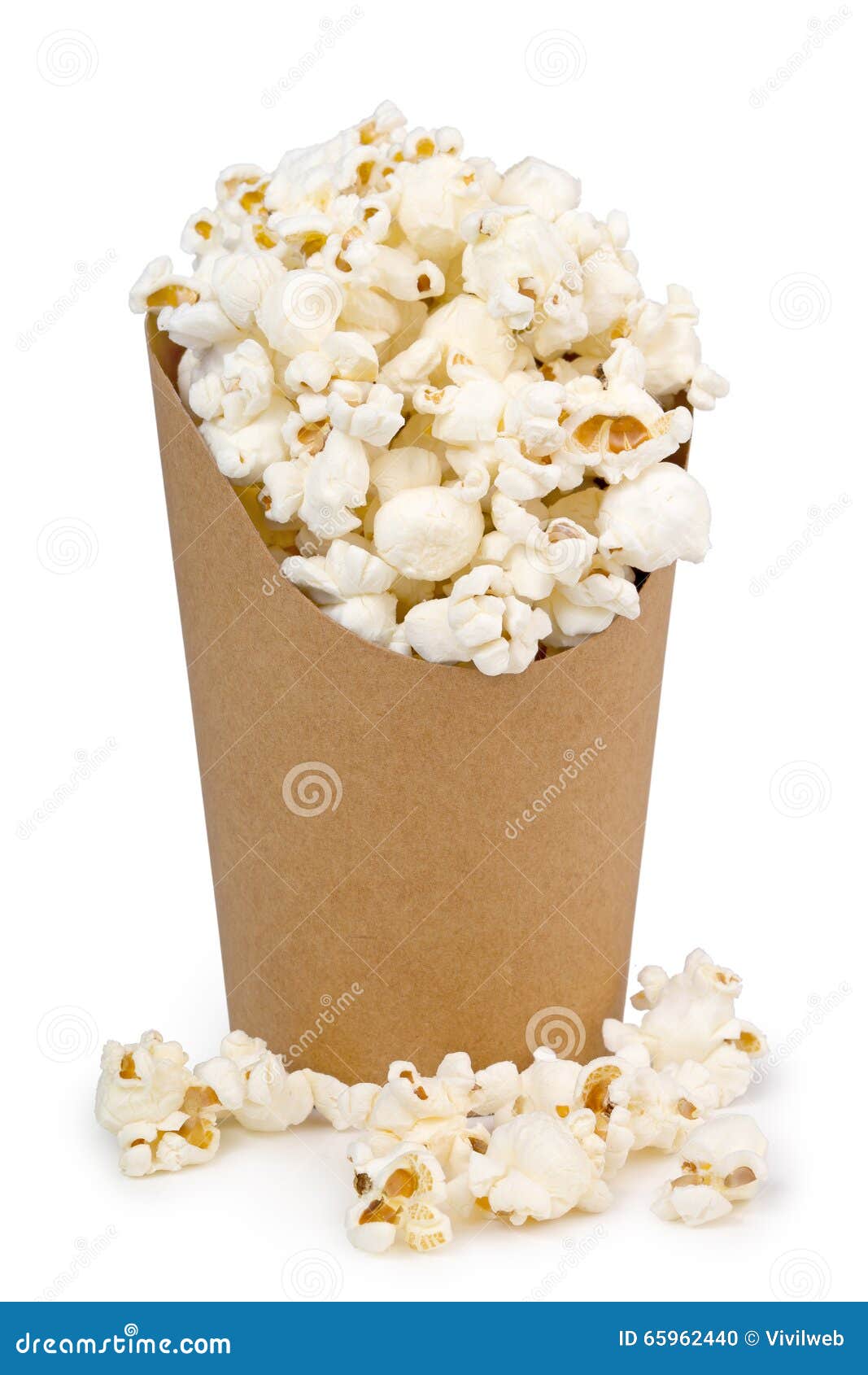 Bucket full of pop corn stock photo. Image of away, diet - 65962440