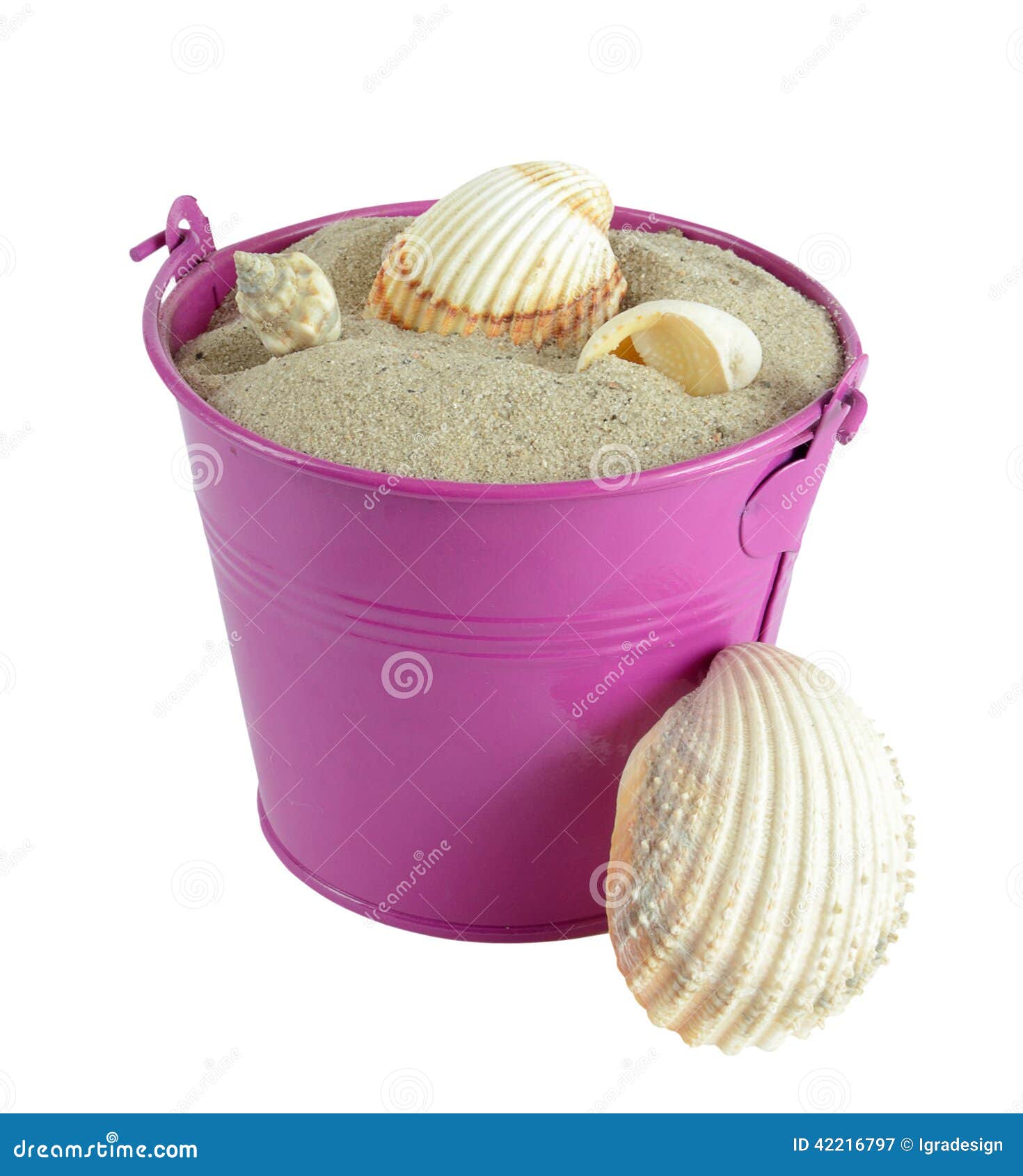 Bucket stock image. Image of voyage, fulled, sand, symbol - 42216797