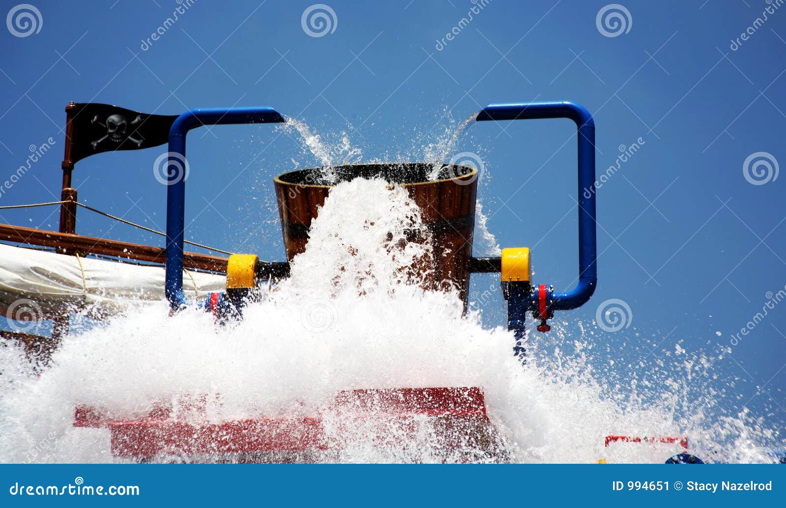Bucket of fun stock image. Image of cross, backdrop, colour - 994651
