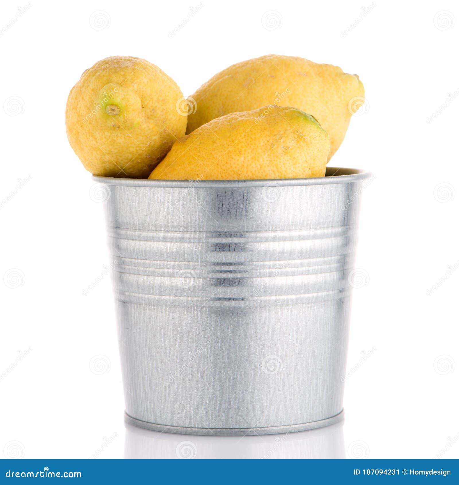 Bucket with lemons stock image. Image of health, juicy - 107094231