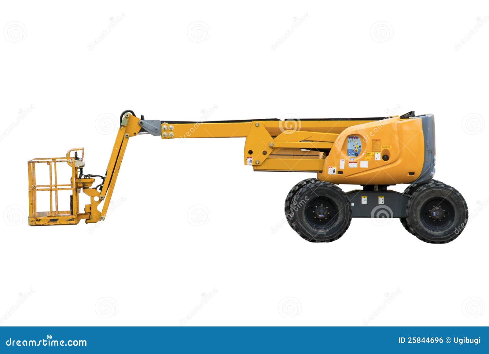 Bucket lifter stock photo. Image of raise, height, erector - 25844696