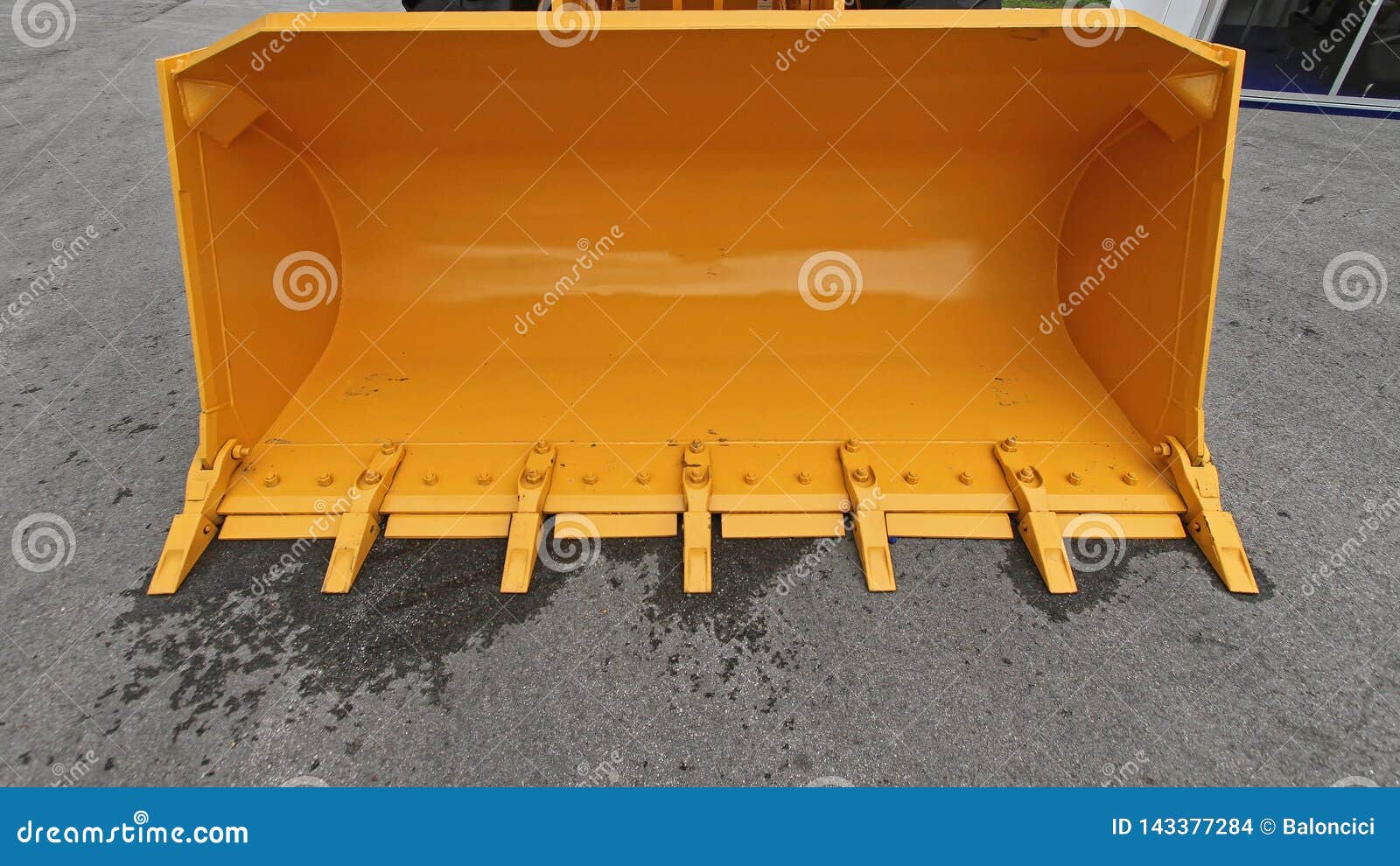 Bucket Loader stock photo. Image of excavator, construction - 143377284