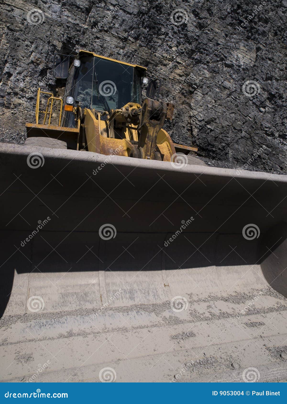 Bucket in the mine stock photo. Image of stone, site, gold - 9053004