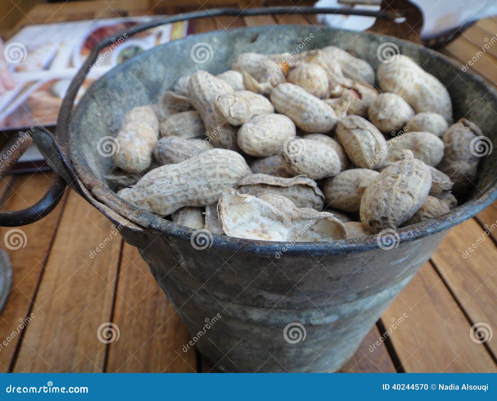 Bucket of nuts stock photo. Image of bucket, yummy, health - 40244570