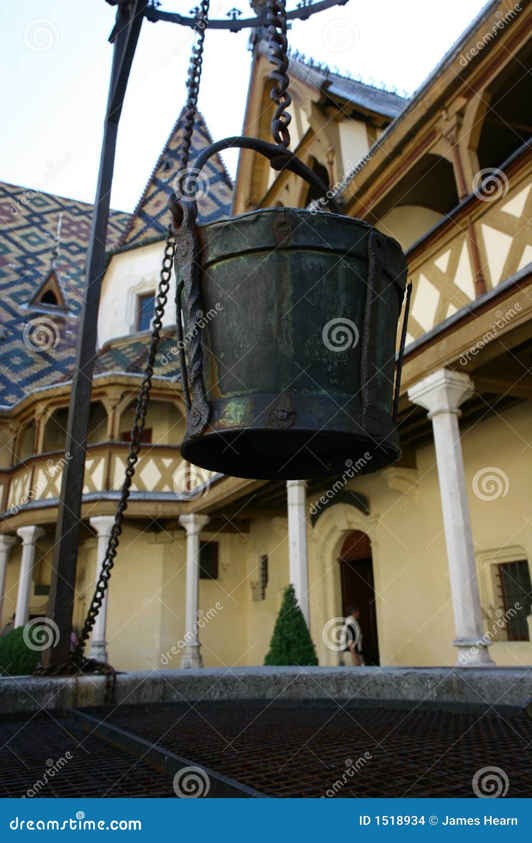 Bucket over well. stock photo. Image of water, dunk, carry - 1518934