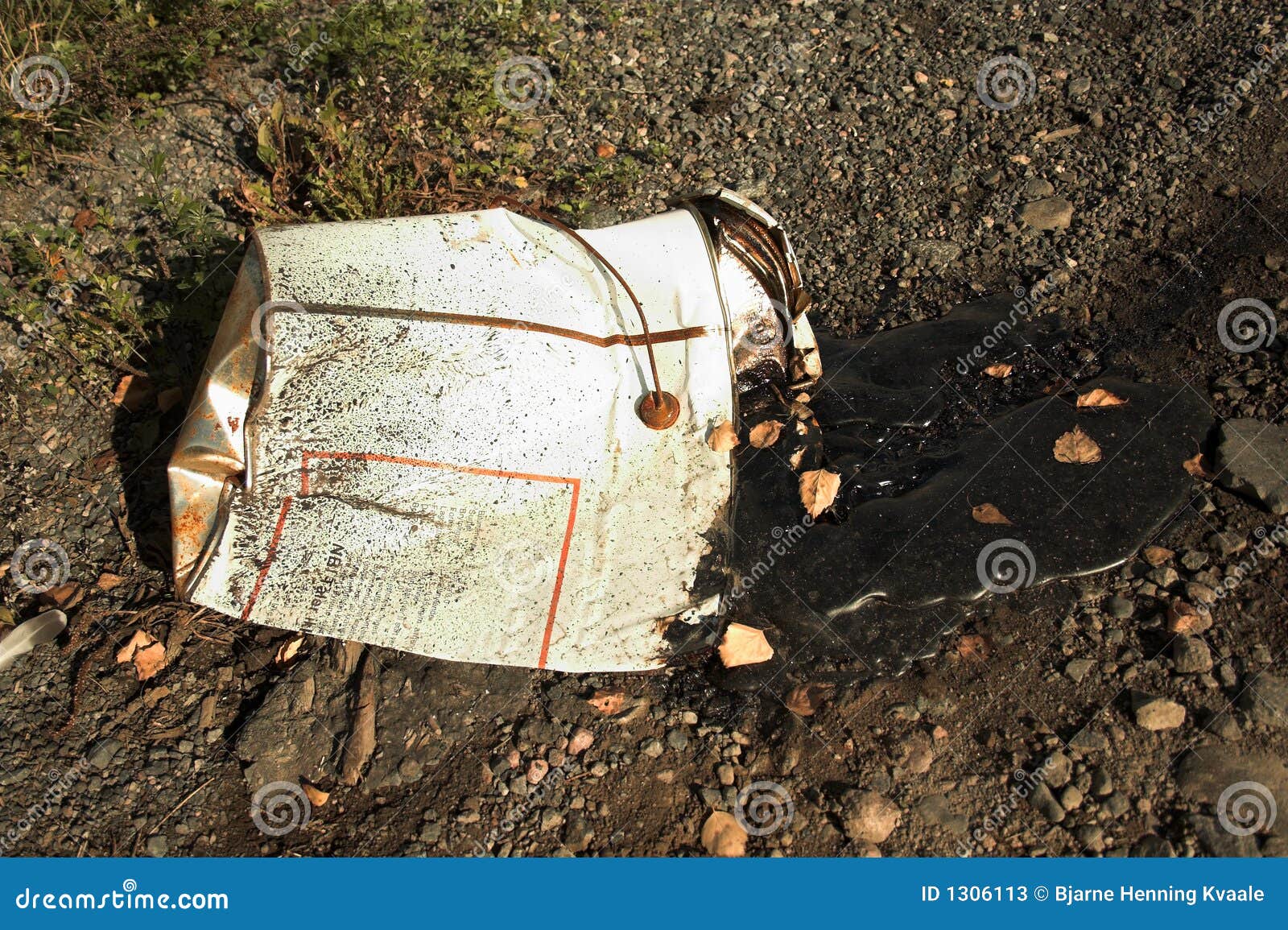 Bucket Of Pollution Picture. Image: 1306113