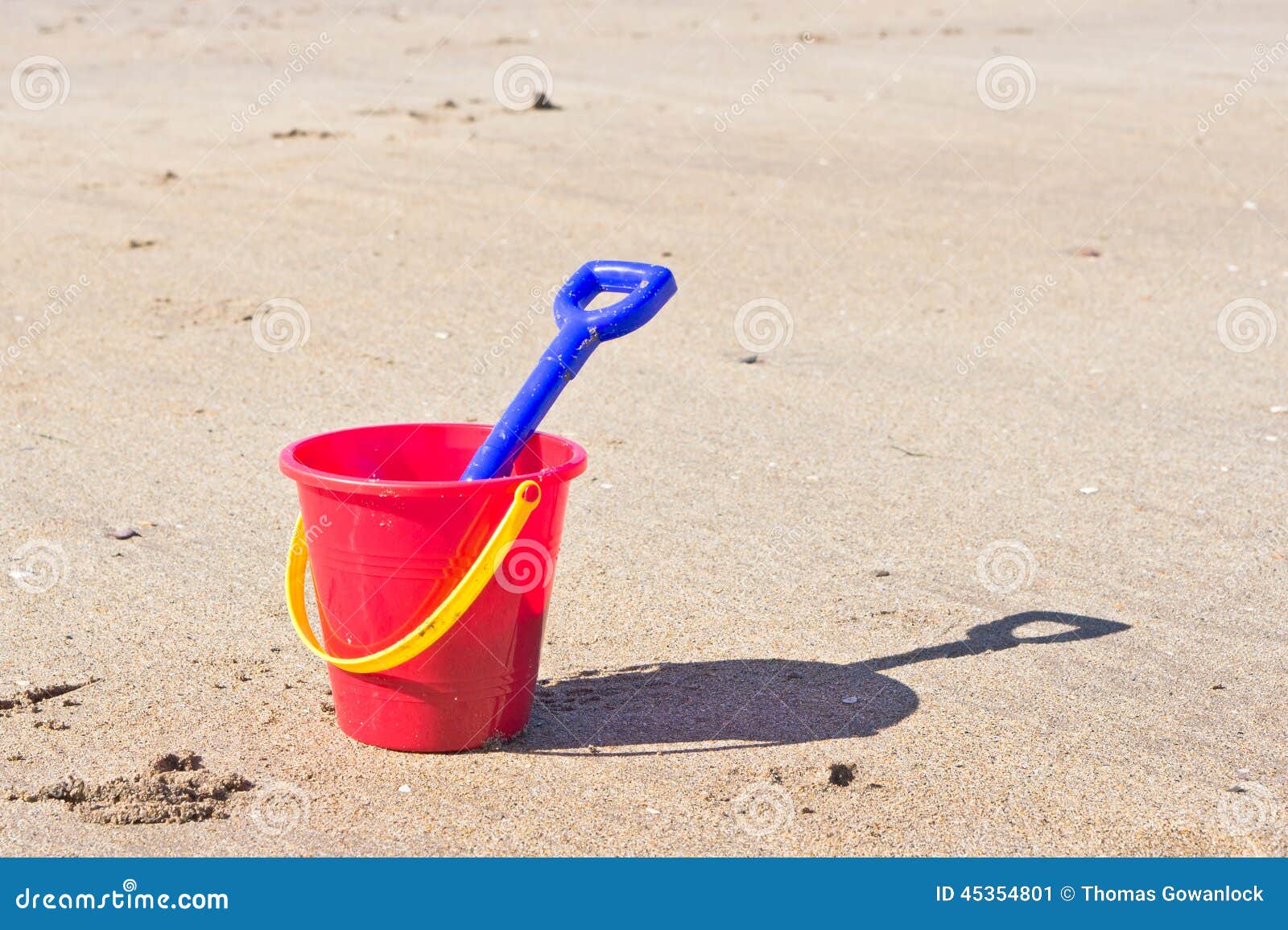 Bucket and spade stock image. Image of summer, group - 45354801