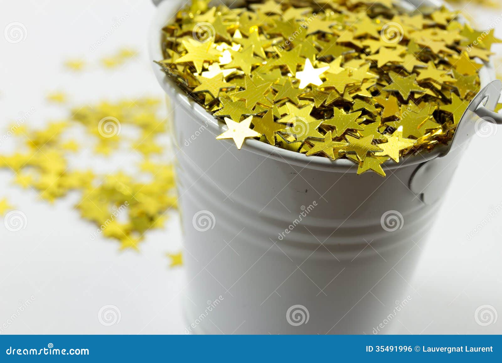 Bucket stars stock photo. Image of party, background - 35491996