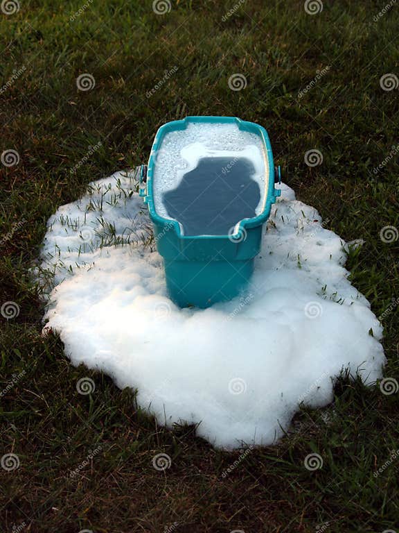 Bucket with Suds stock image. Image of suds, aqua, soap - 1103675