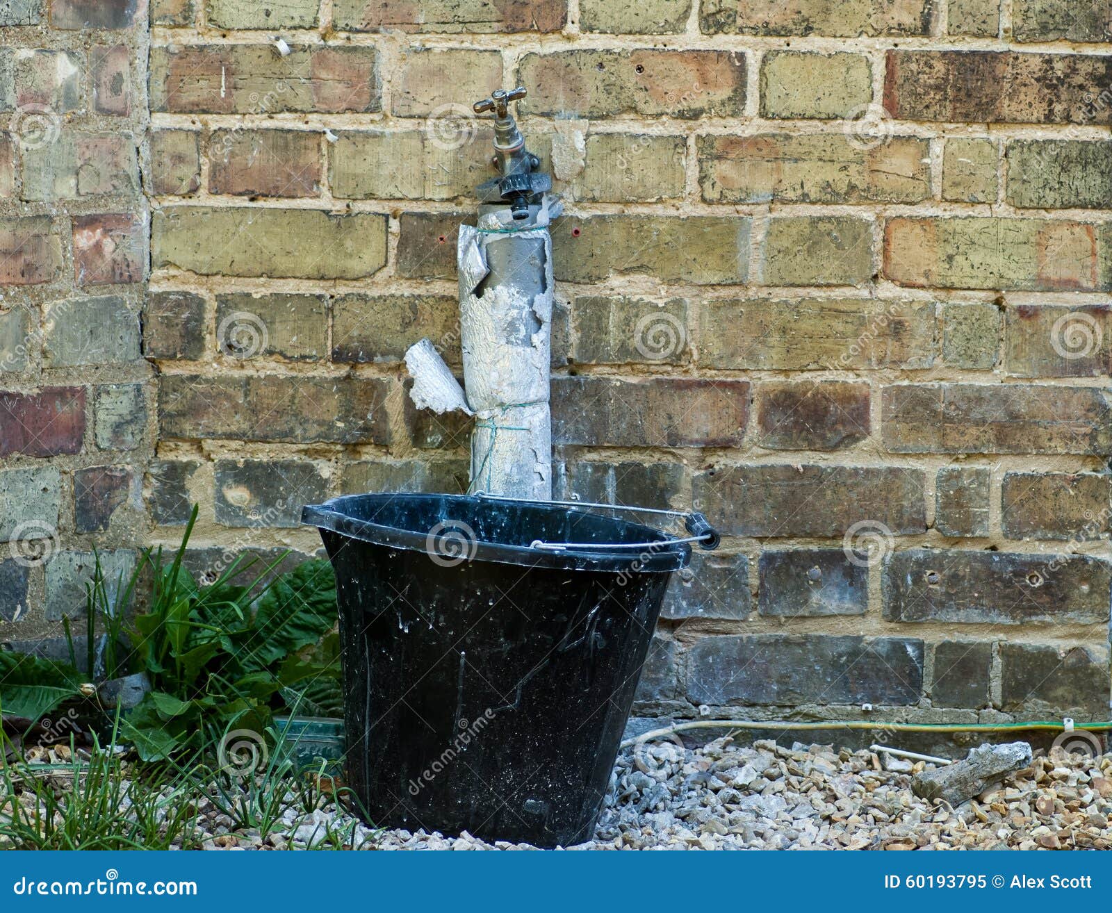 Bucket and tap stock image. Image of environment, water - 60193795