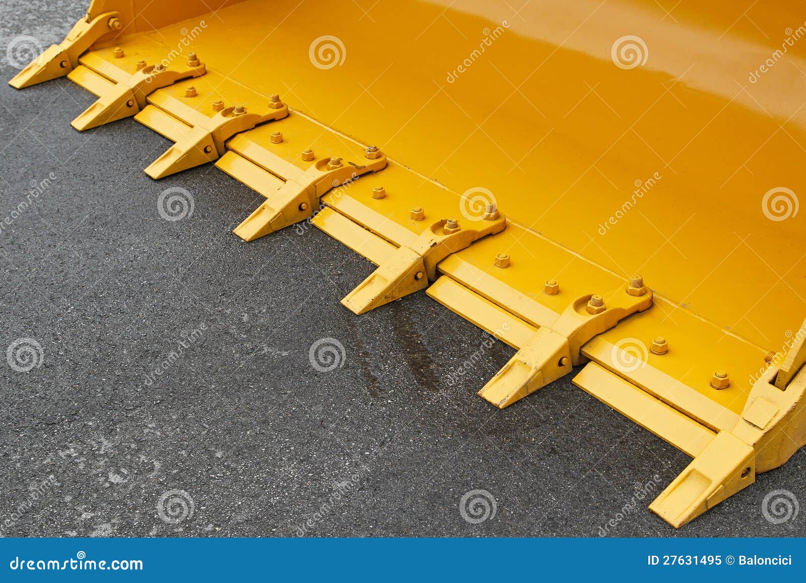 Bucket teeth stock image. Image of excavator, bucket - 27631495