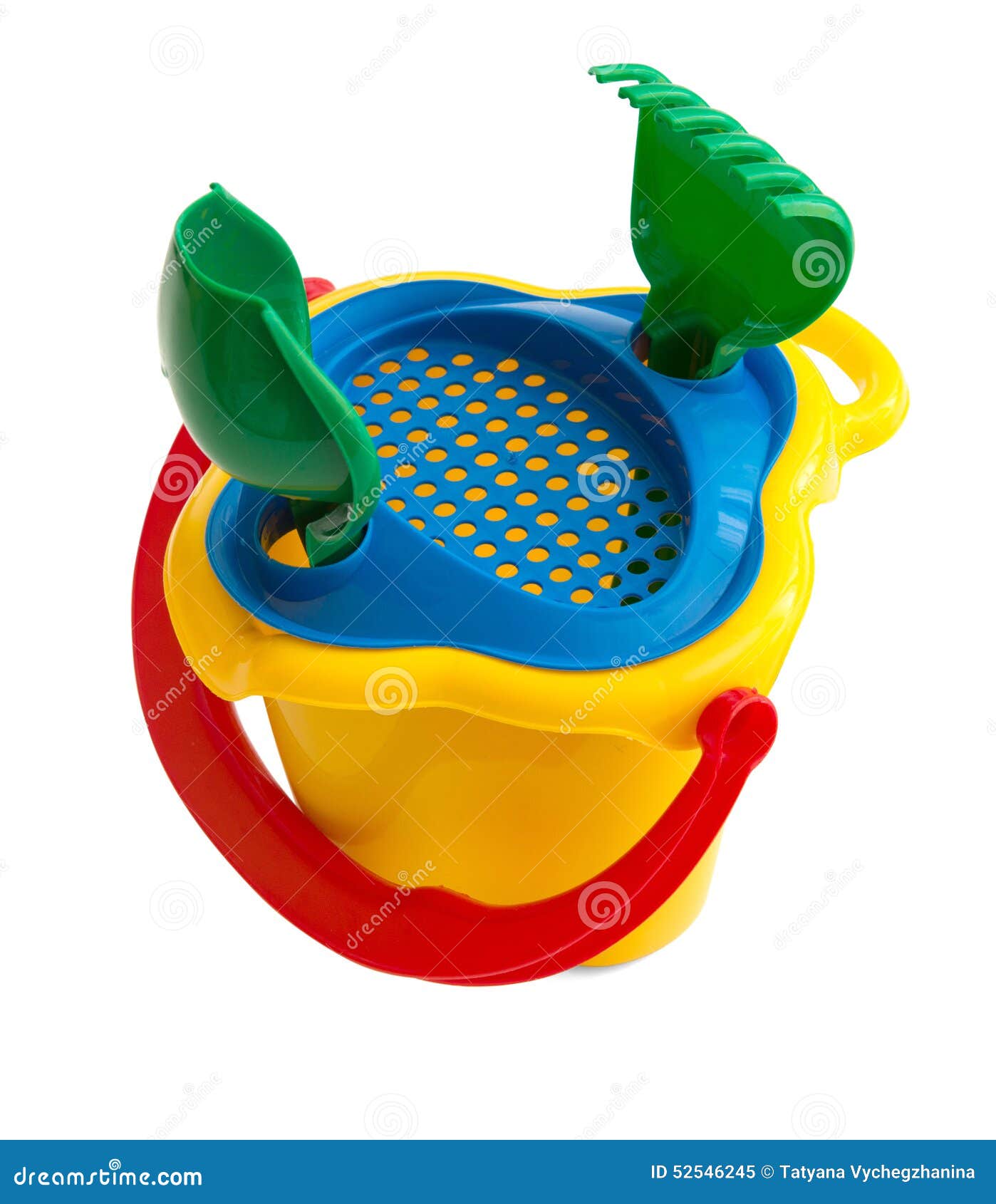 Bucket toy stock image. Image of isolated, beach, bucket - 52546245