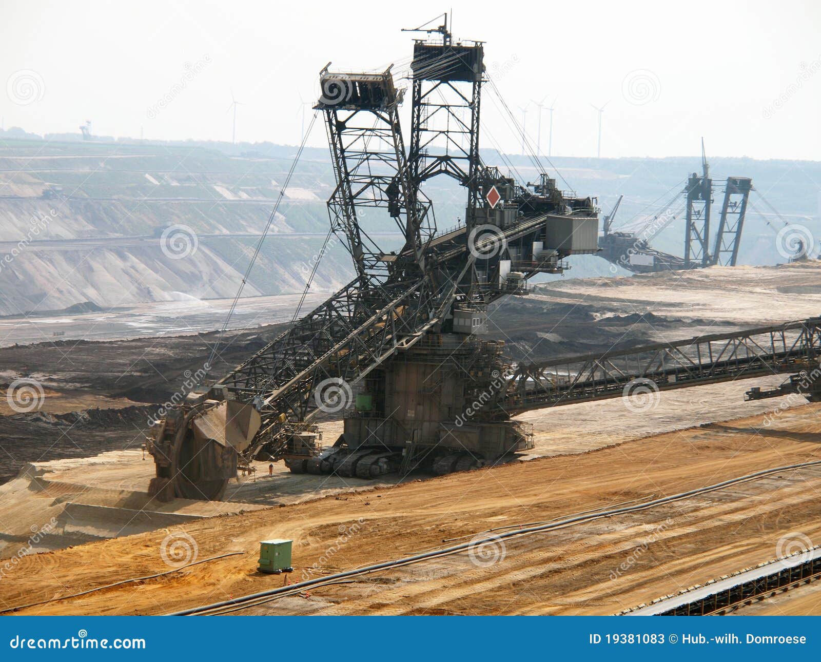 Bucket-wheel Excavator Royalty-Free Stock Photography | CartoonDealer ...