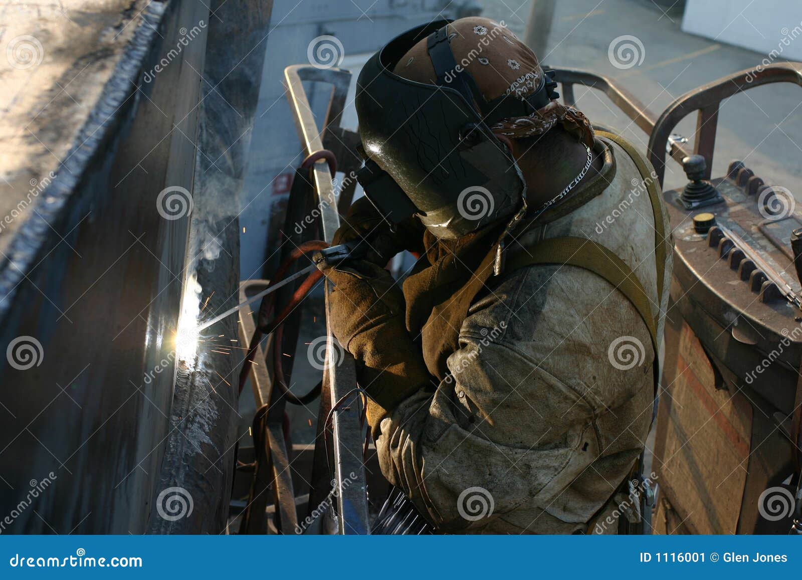 Bucket work stock image. Image of manufacturing, mask - 1116001