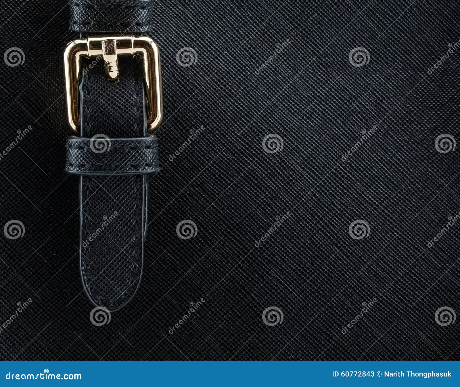 Buckle on leather bag stock image. Image of buckle, accessories - 60772843