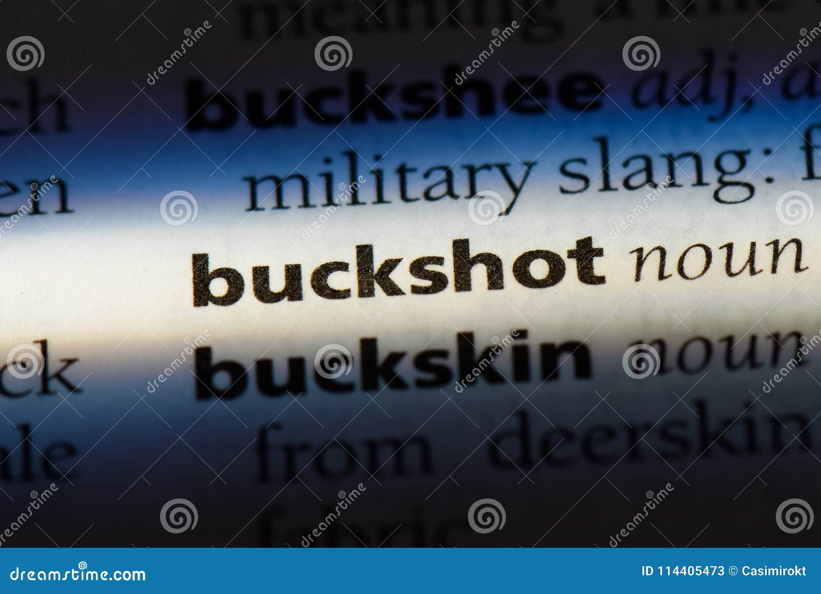 Buckshot stock image. Image of definition, writing, paper - 114405473