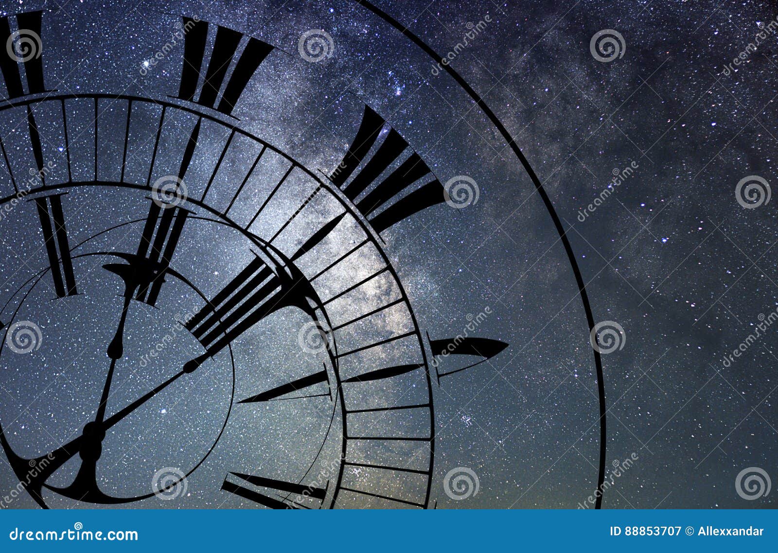 Bucle Temporal Tiempo Y Espacio, Relatividad General Imagen de archivo ...