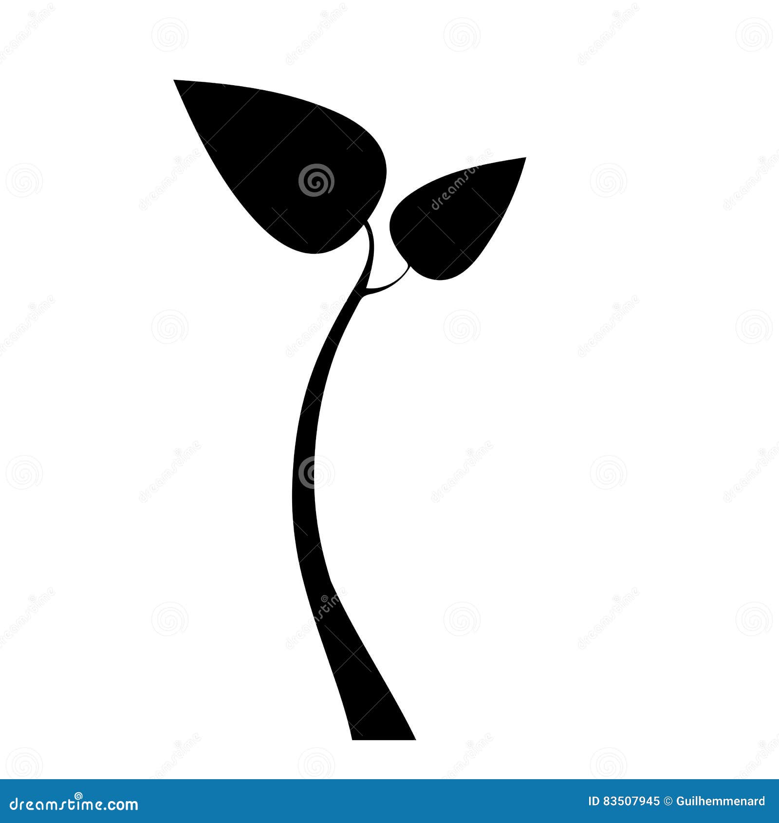 Bud illustration stock vector. Illustration of vector - 83507945