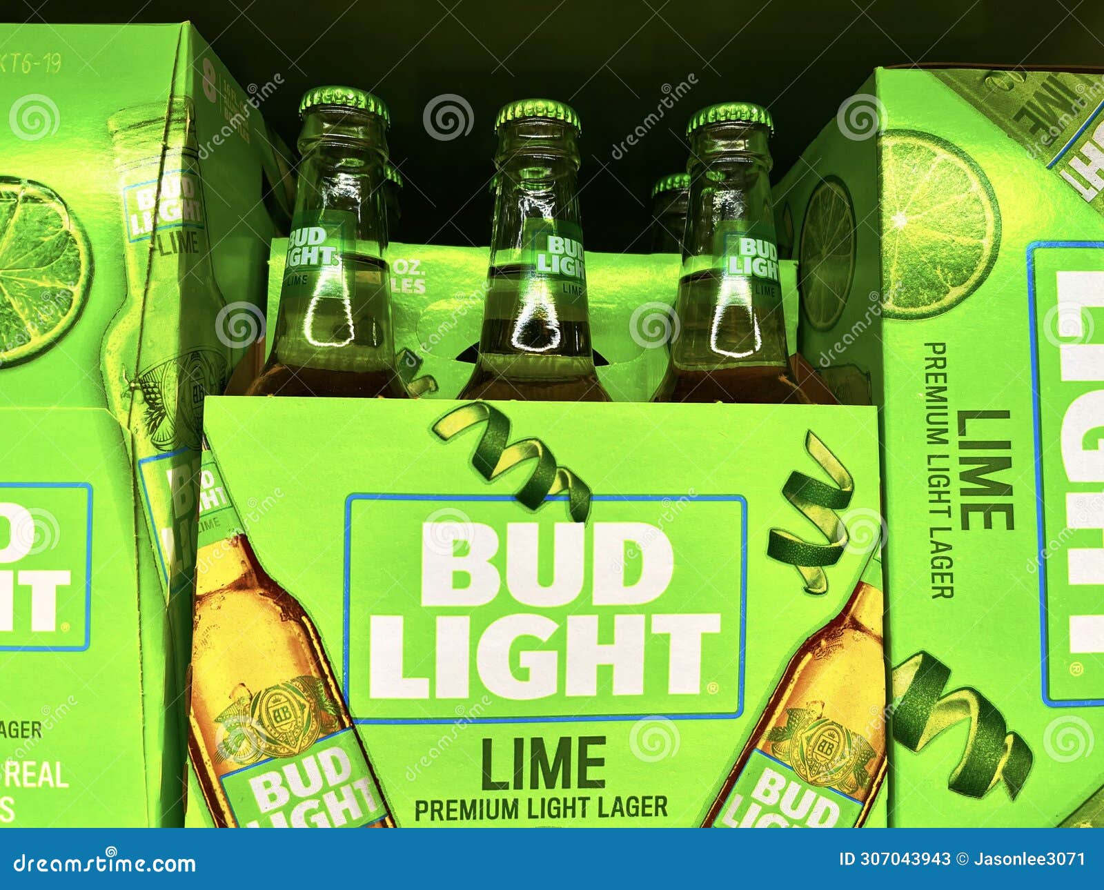 Bud light lime beer editorial stock photo. Image of light - 307043943