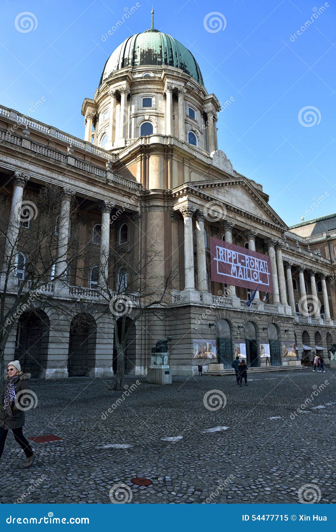 Buda Castle, Budapest editorial image. Image of baroque - 54477715