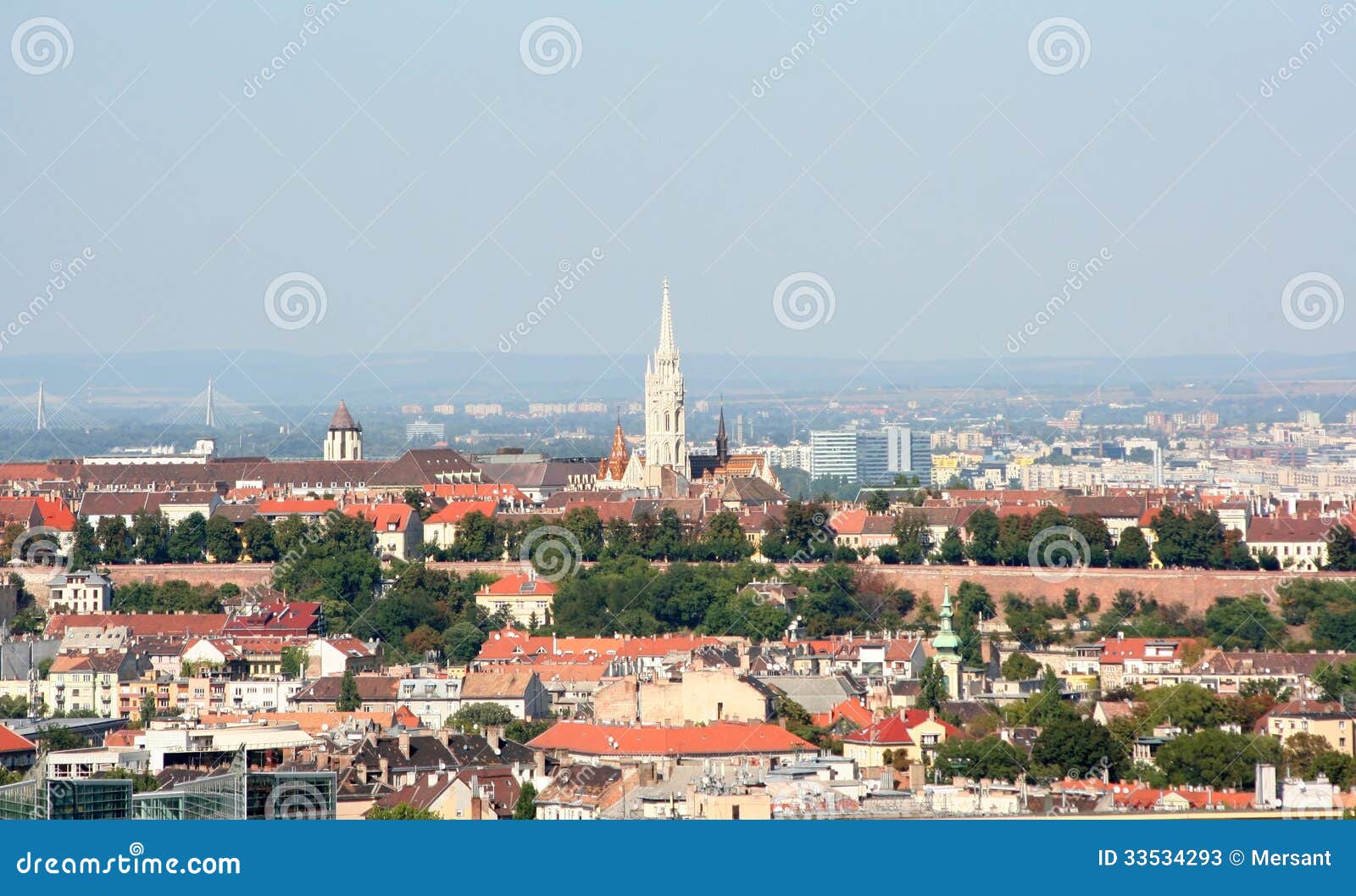 Buda Castle stock image. Image of hungary, european, city - 33534293