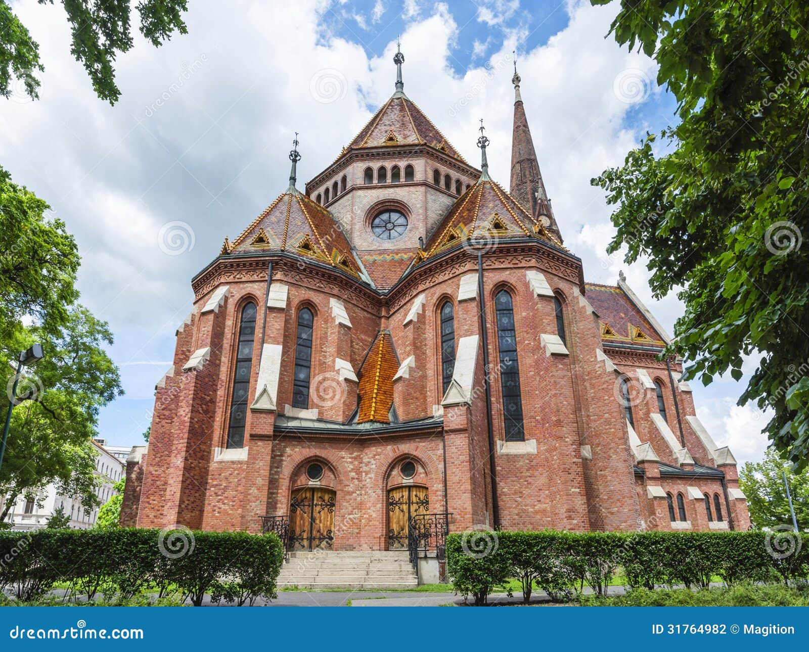 Buda Reformed Church, Budapest Foto de archivo - Imagen de catedral ...