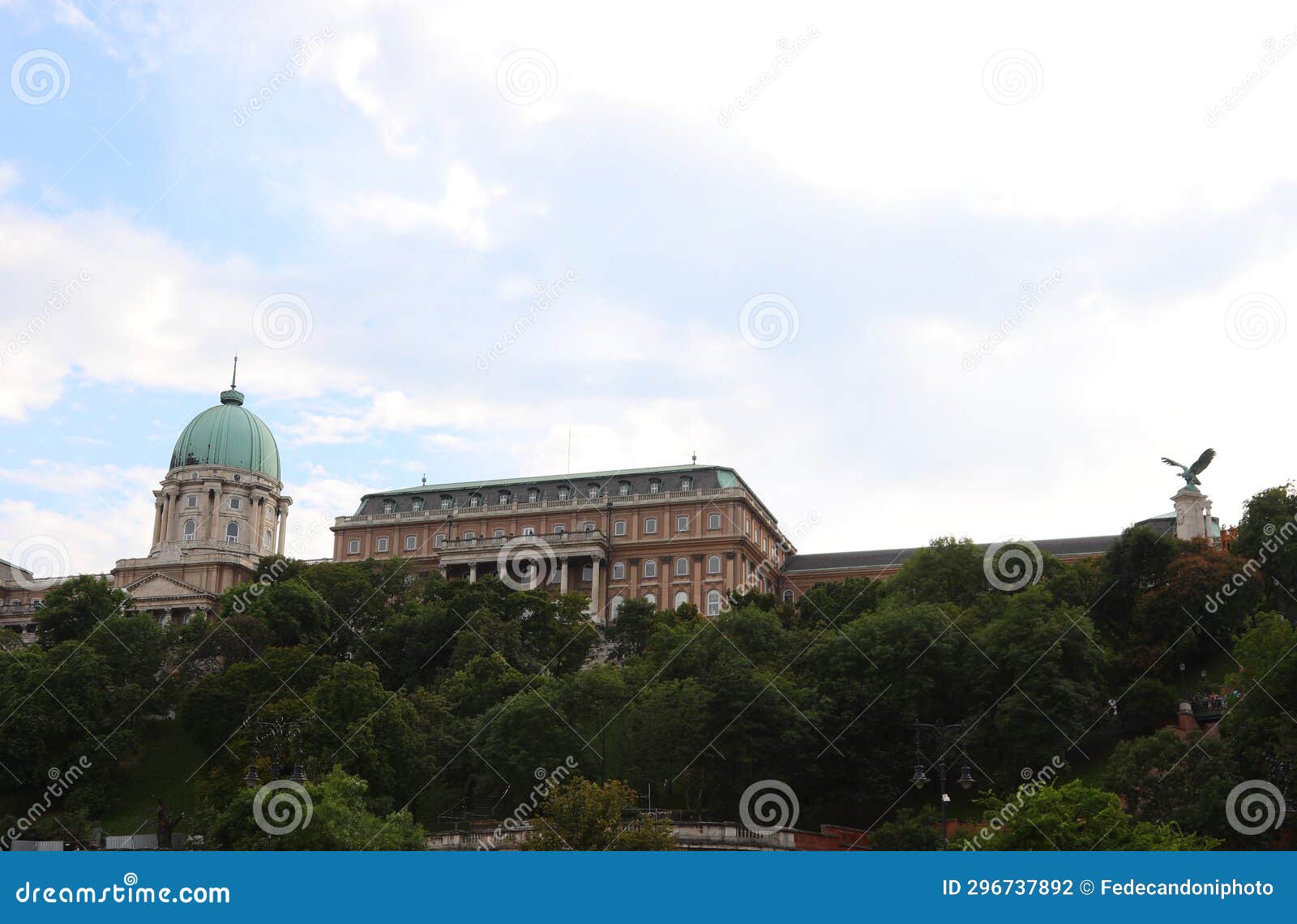 Budapest, B, Hungary - August 18, 2023: Bottom View of the Castle of ...