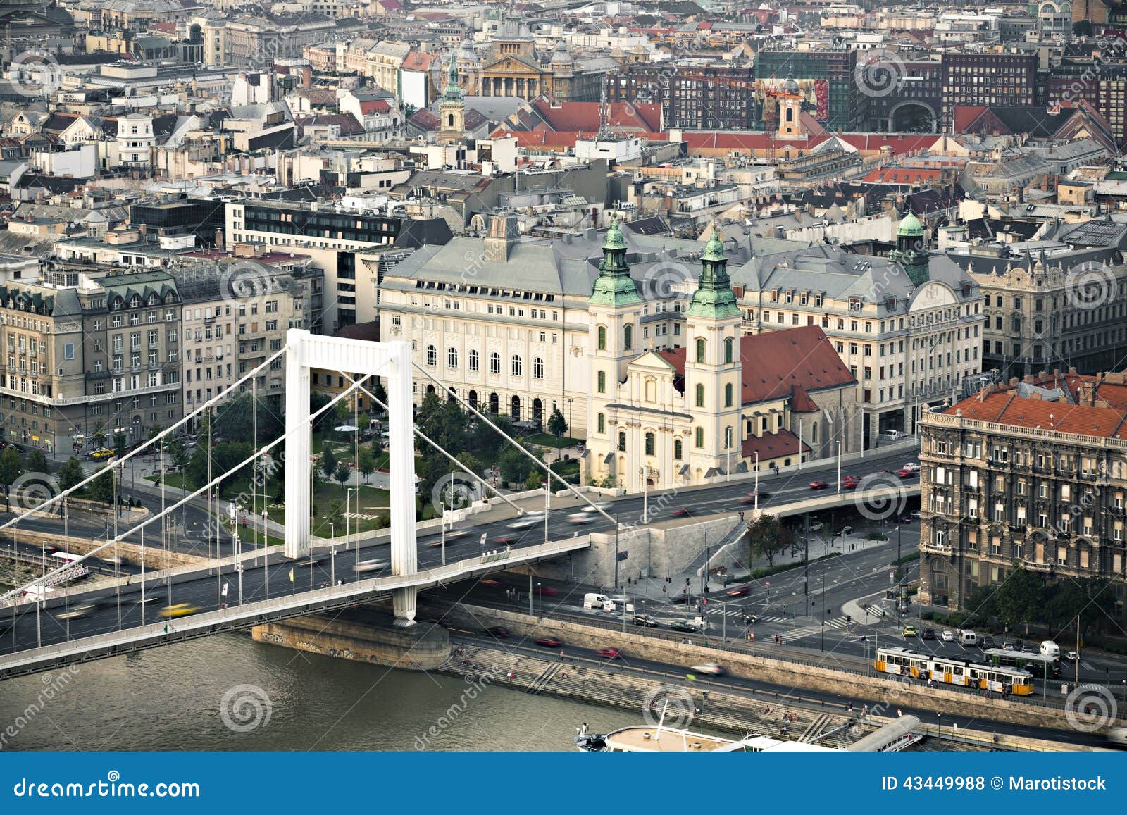 Budapest downtown stock photo. Image of city, budapest - 43449988