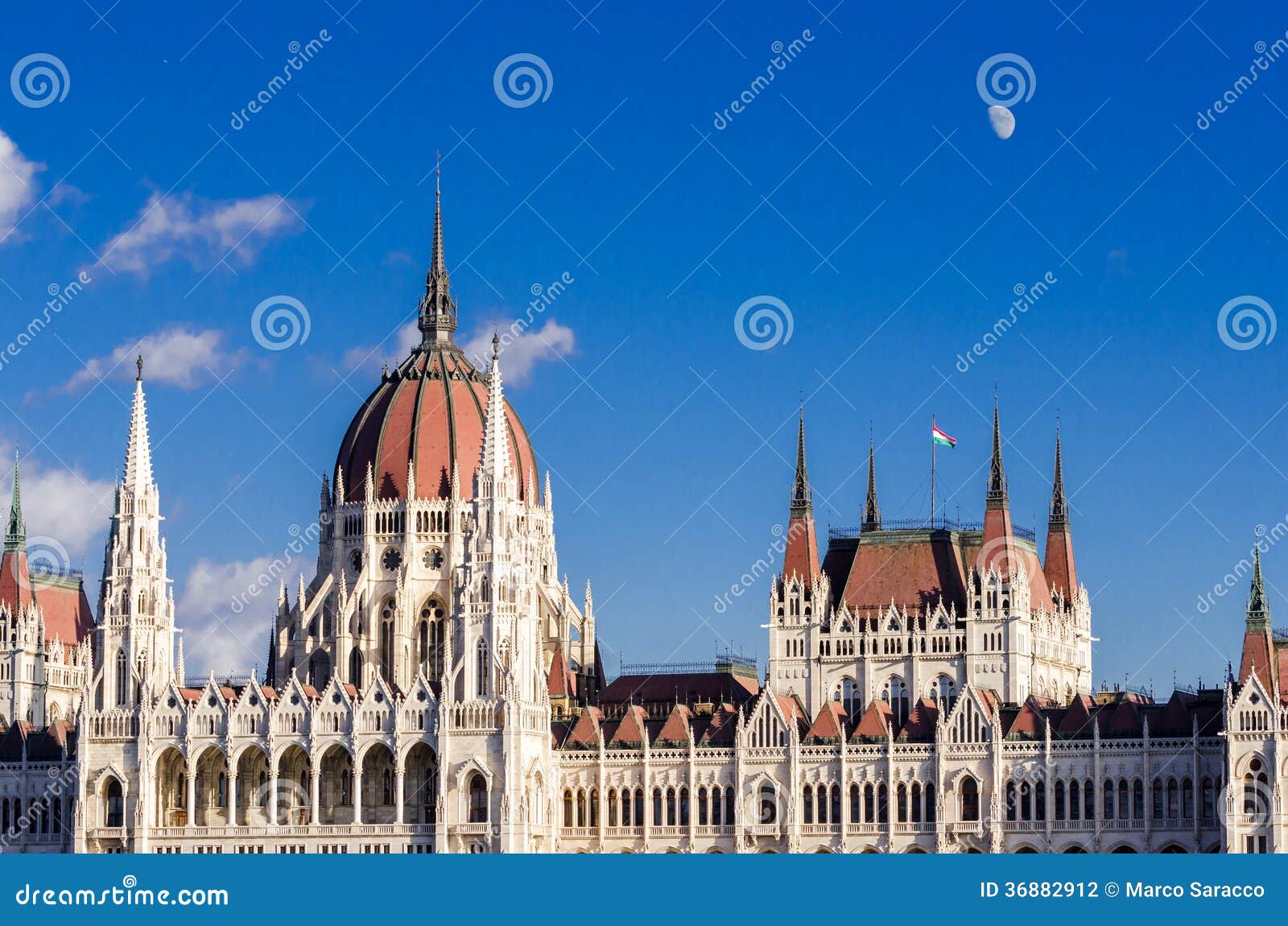 Budapest Old Hungarian Town Historic Buildings Urban Panorama Ruins ...