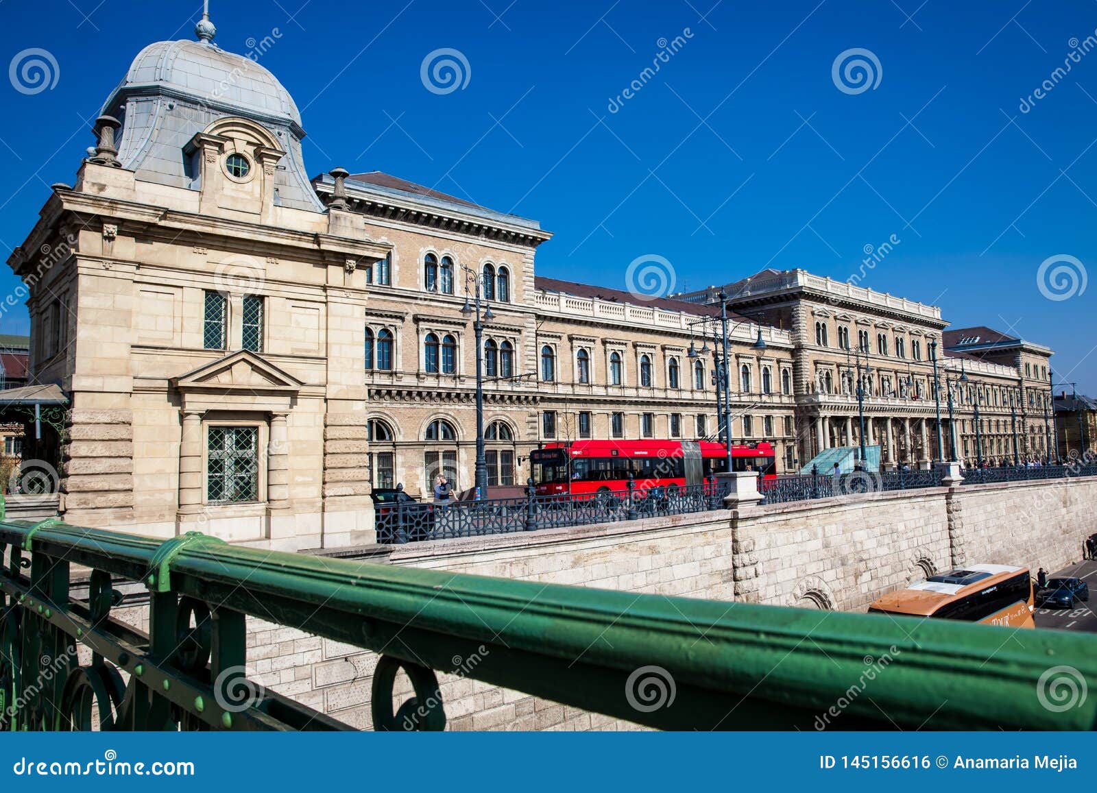 Facade of the Building of the Corvinus University of Budapest Editorial ...