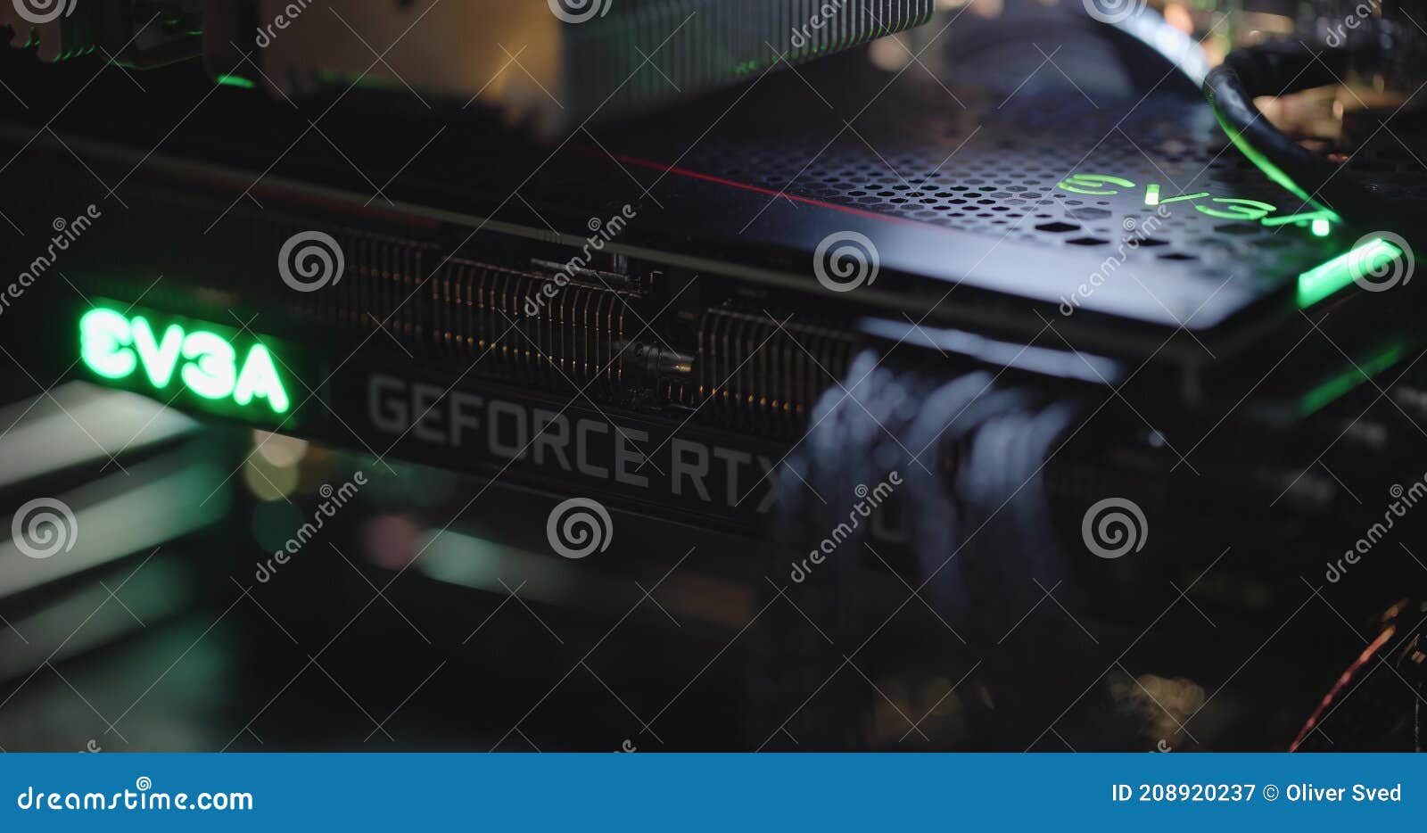 BUDAPEST HUNGARY - CIRCA 2020: EVGA GForce RTX 3080 Graphics Card Which ...
