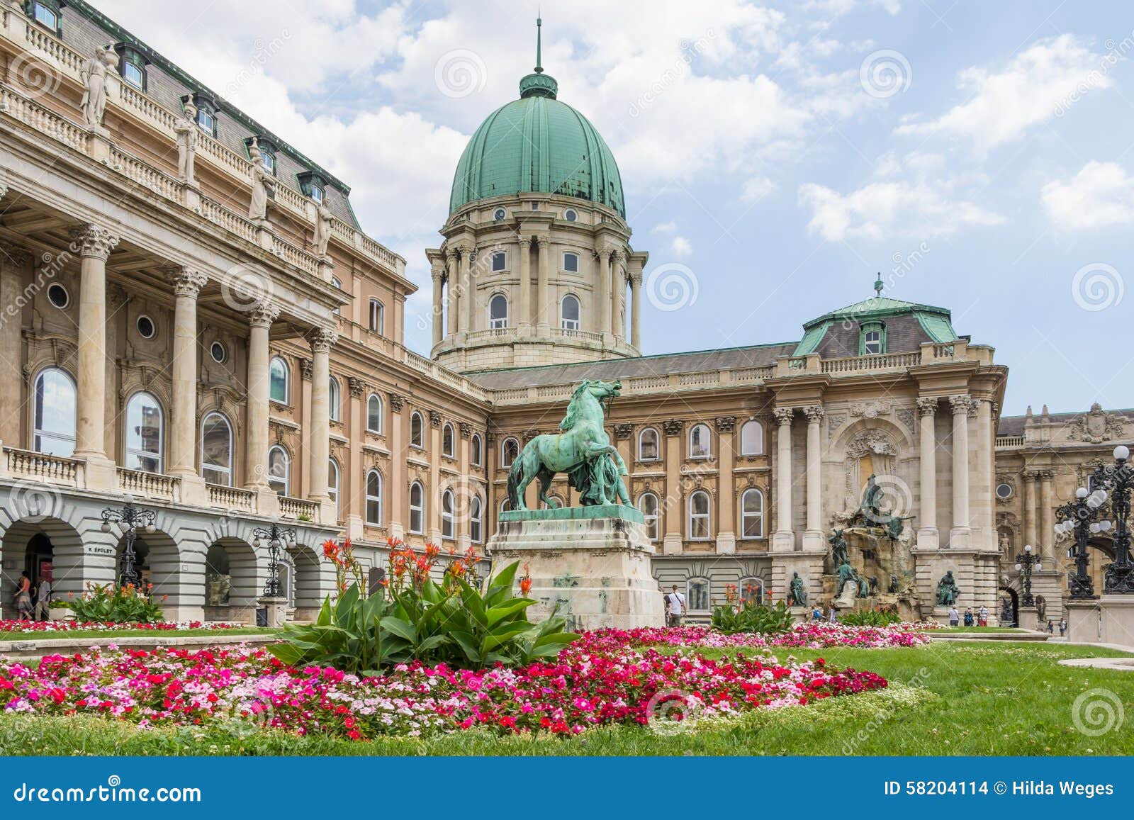 BUDAPEST, HUNGARY, - JULY 21, 2015: Royal Palace or Buda Castle ...