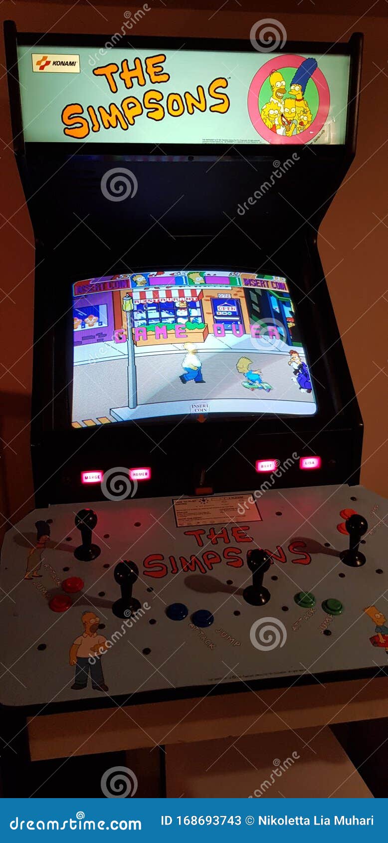 The Simpsons On The Vintage Cabin Of Odessa Cable Car, On June 18 In ...