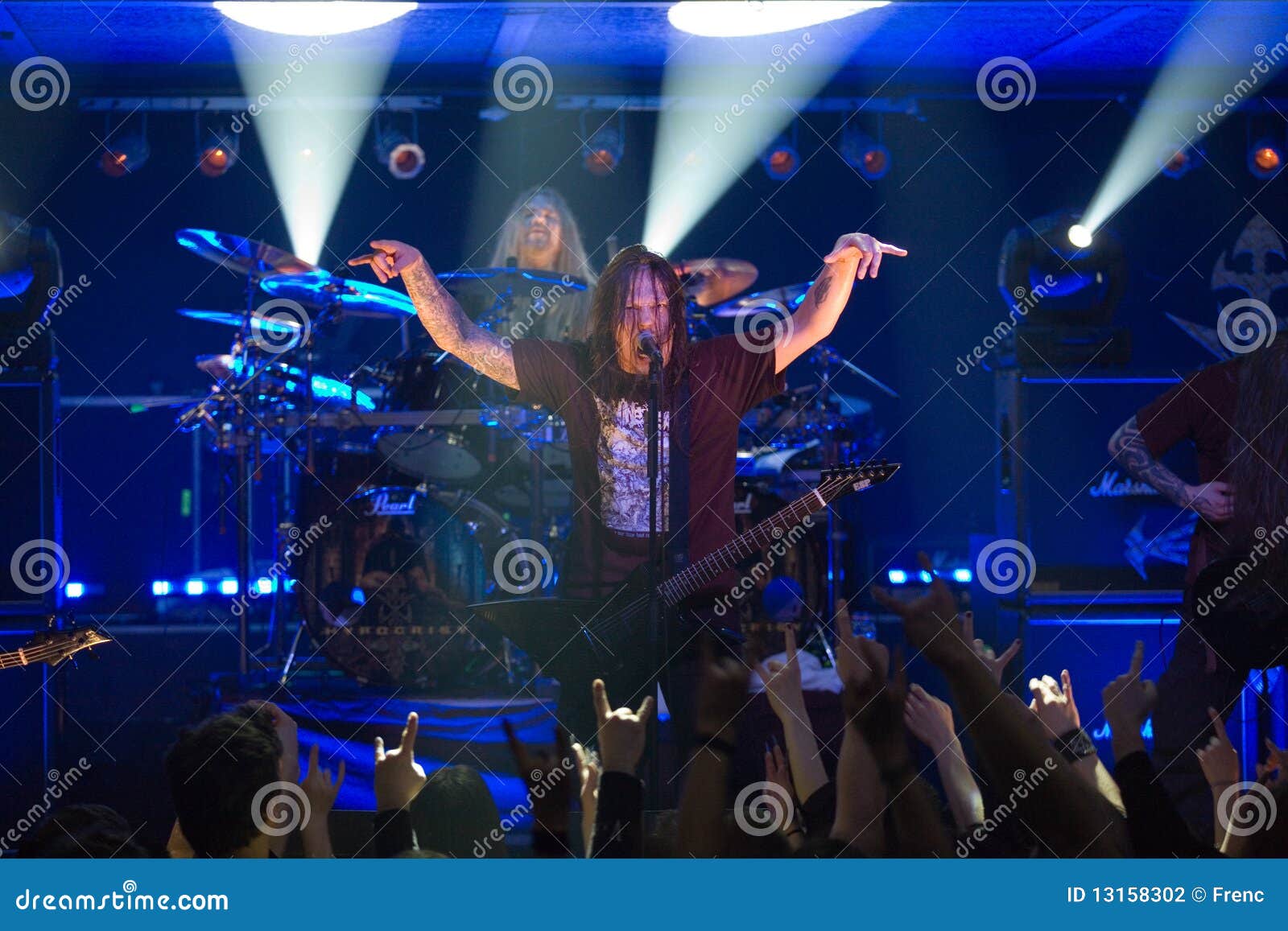 BUDAPEST: Hypocrisy Band Performs Editorial Photography - Image of ...