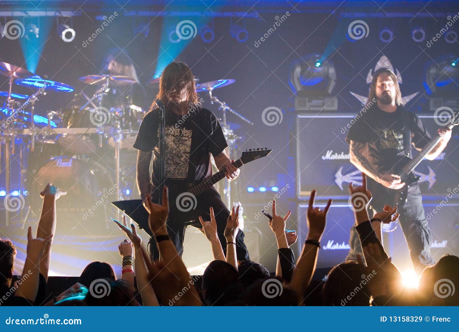 BUDAPEST: Hypocrisy Band Performs Editorial Stock Image - Image of ...