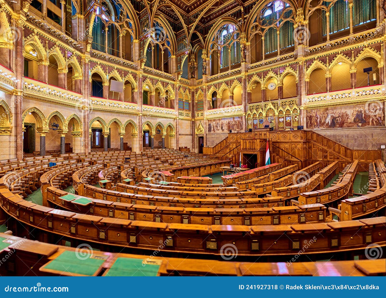 Budapest, Inside Parliament, Hungary Editorial Stock Photo - Image of ...