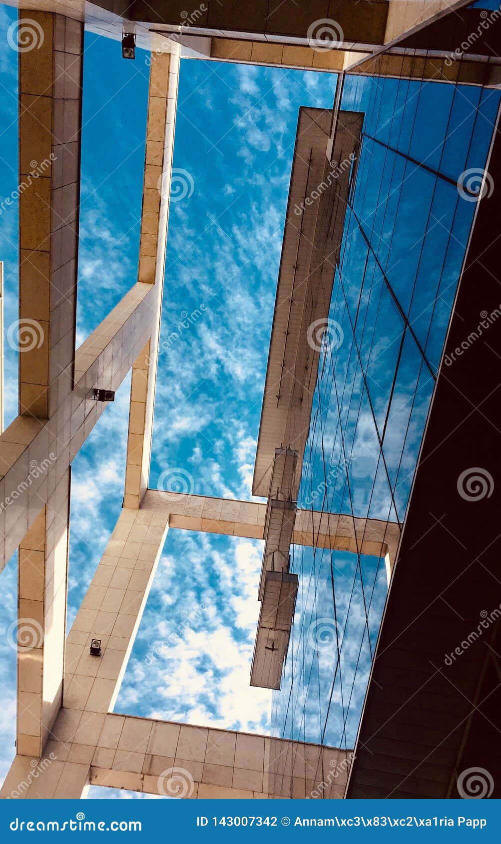 Infinity perspective I stock photo. Image of modern - 143007342