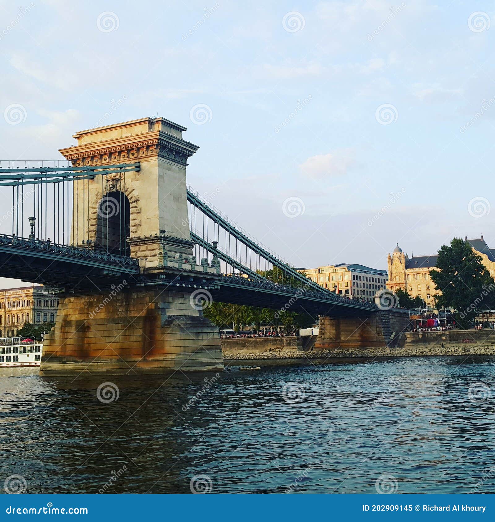 Budapest from the river editorial image. Image of budapest - 202909145