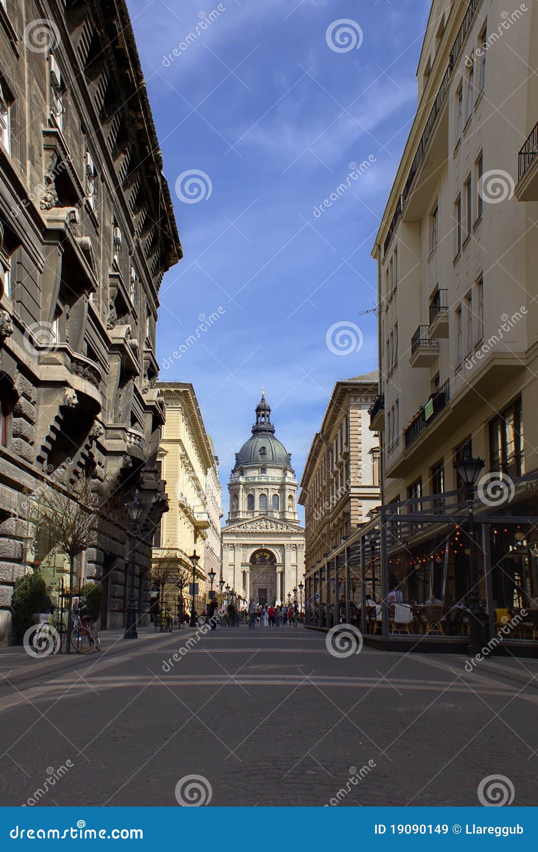 Budapest Street Scene stock image. Image of street, eastern - 19090149