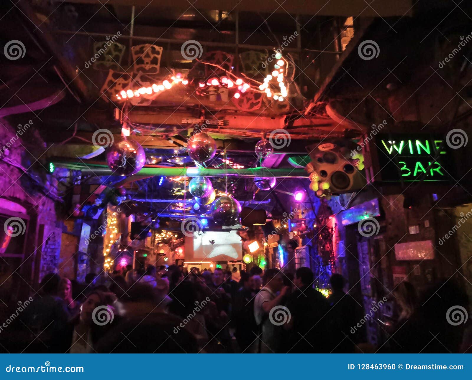 Budapest Szimpla Kert stock photo. Image of alcol, colour - 128463960